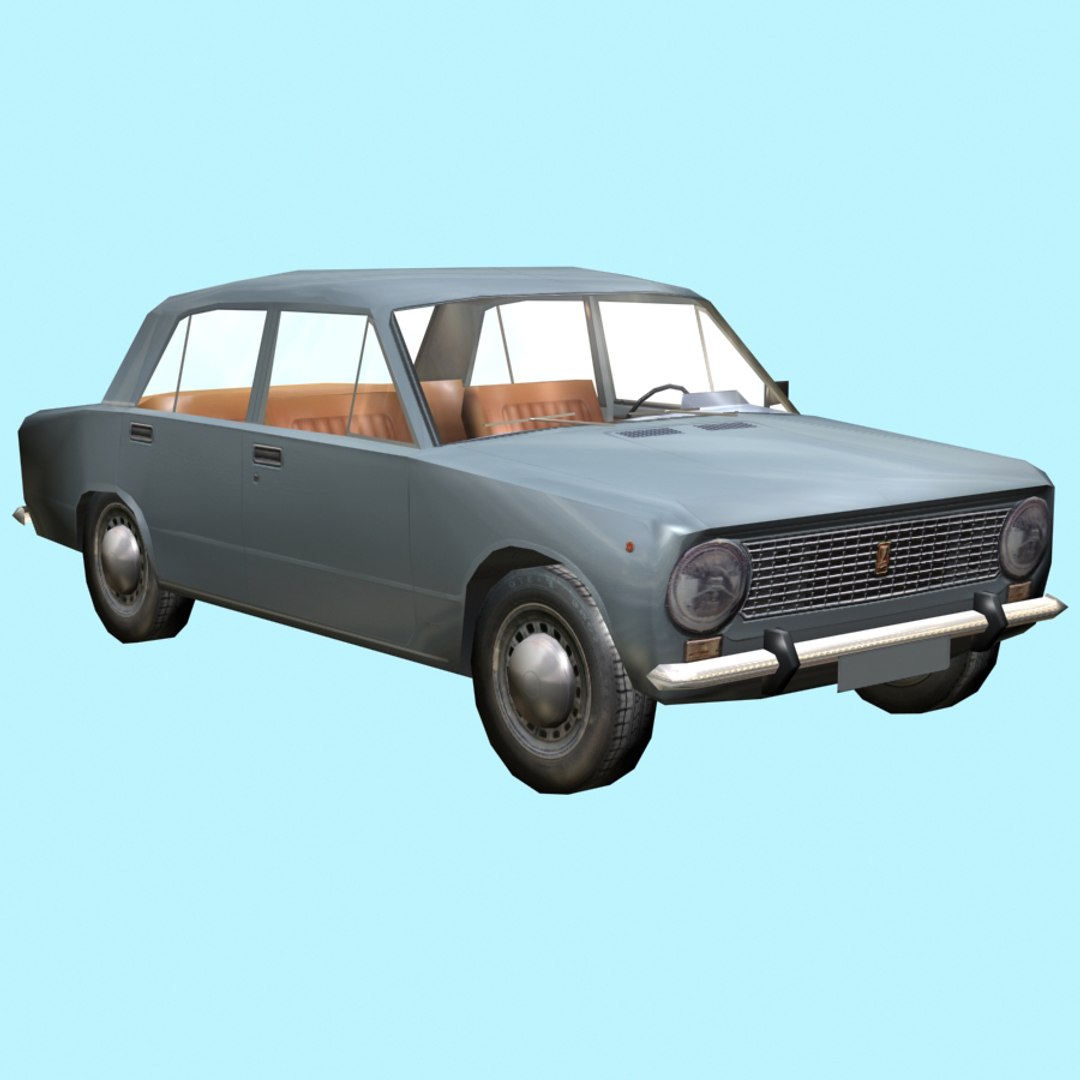 Lada Wheel 3d Model
