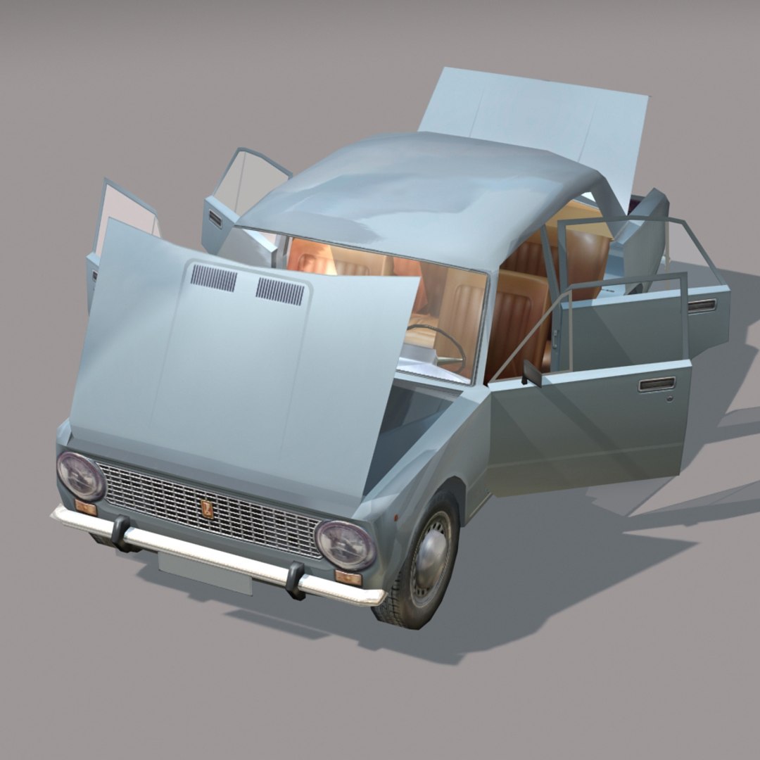 Lada Wheel 3d Model