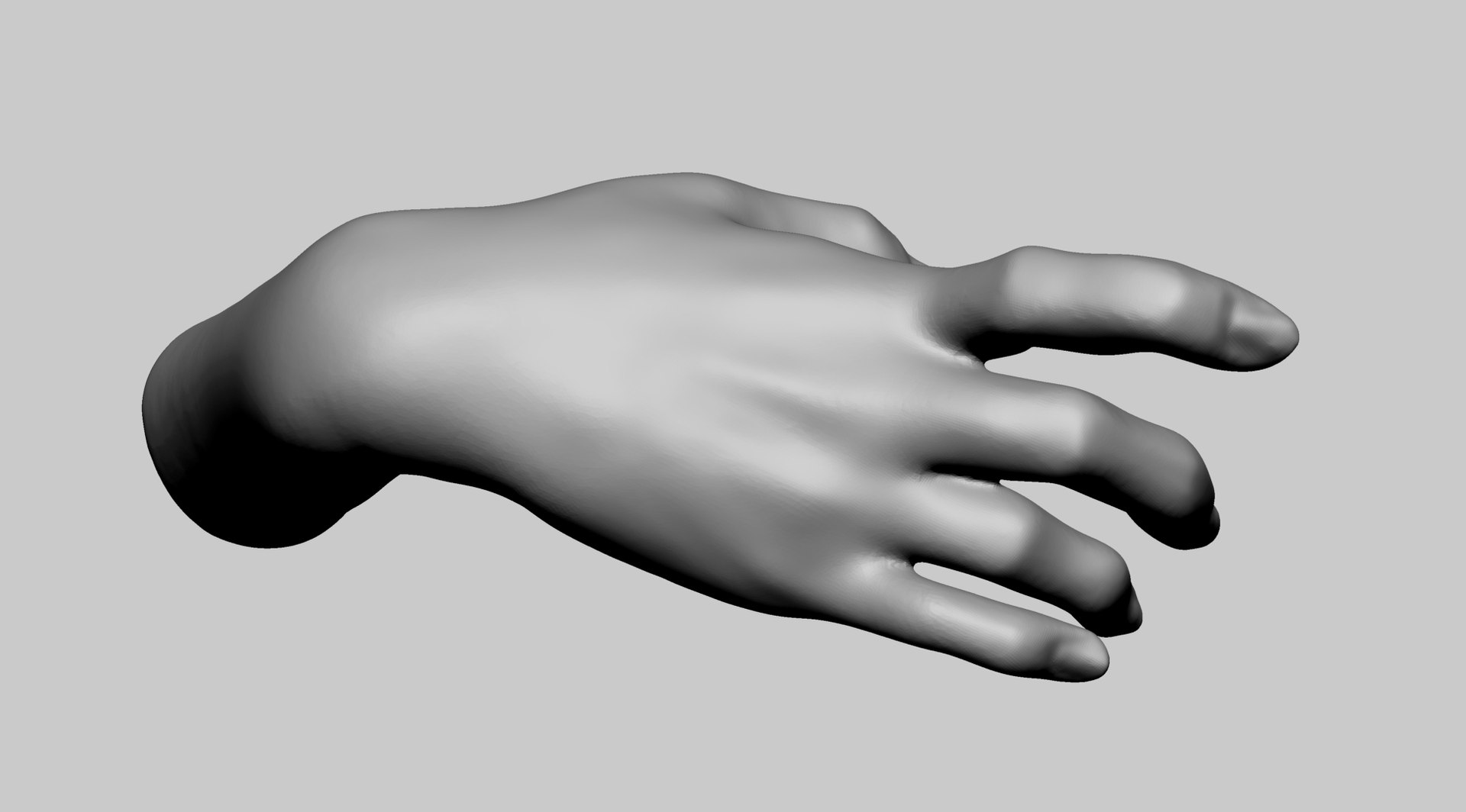 Female Hand V2 Printable 3D Model - TurboSquid 1891913