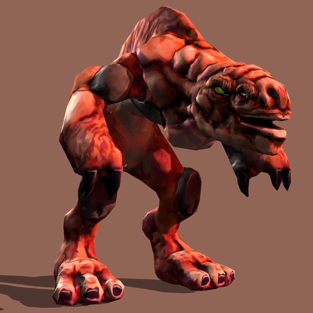 monster devil 3d model