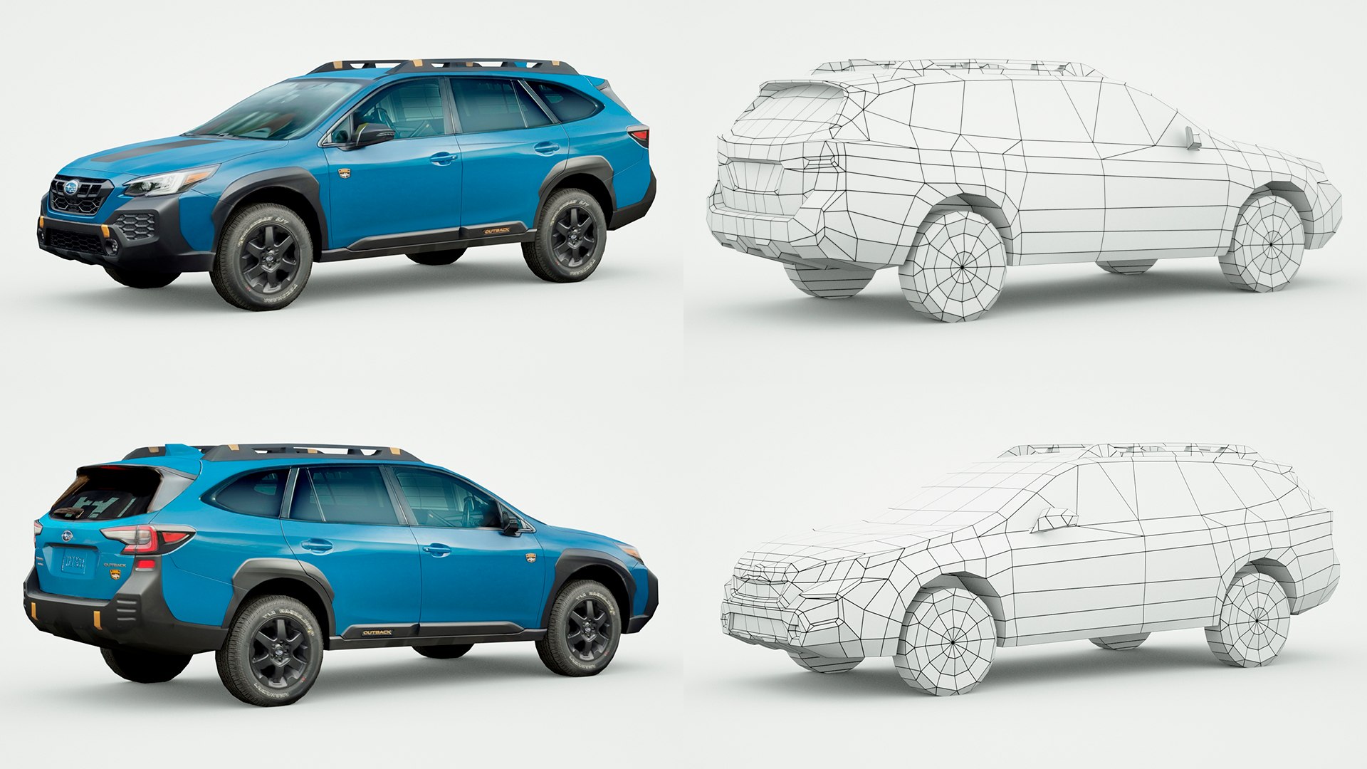 3D Model 18 SUVs And VANs - TurboSquid 2220213