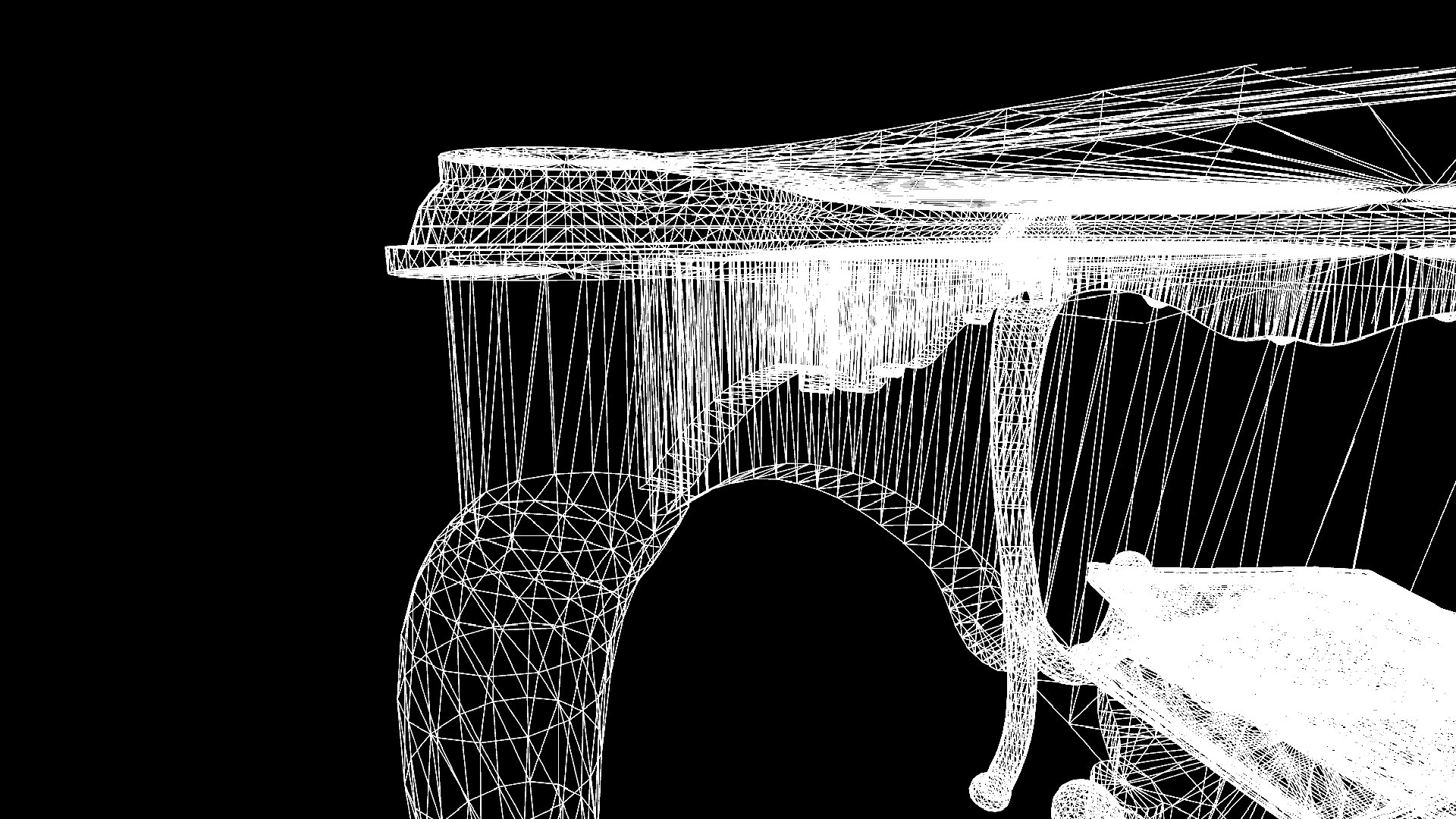 3D Victorian Living Room Table With Newspapers - TurboSquid 1916979