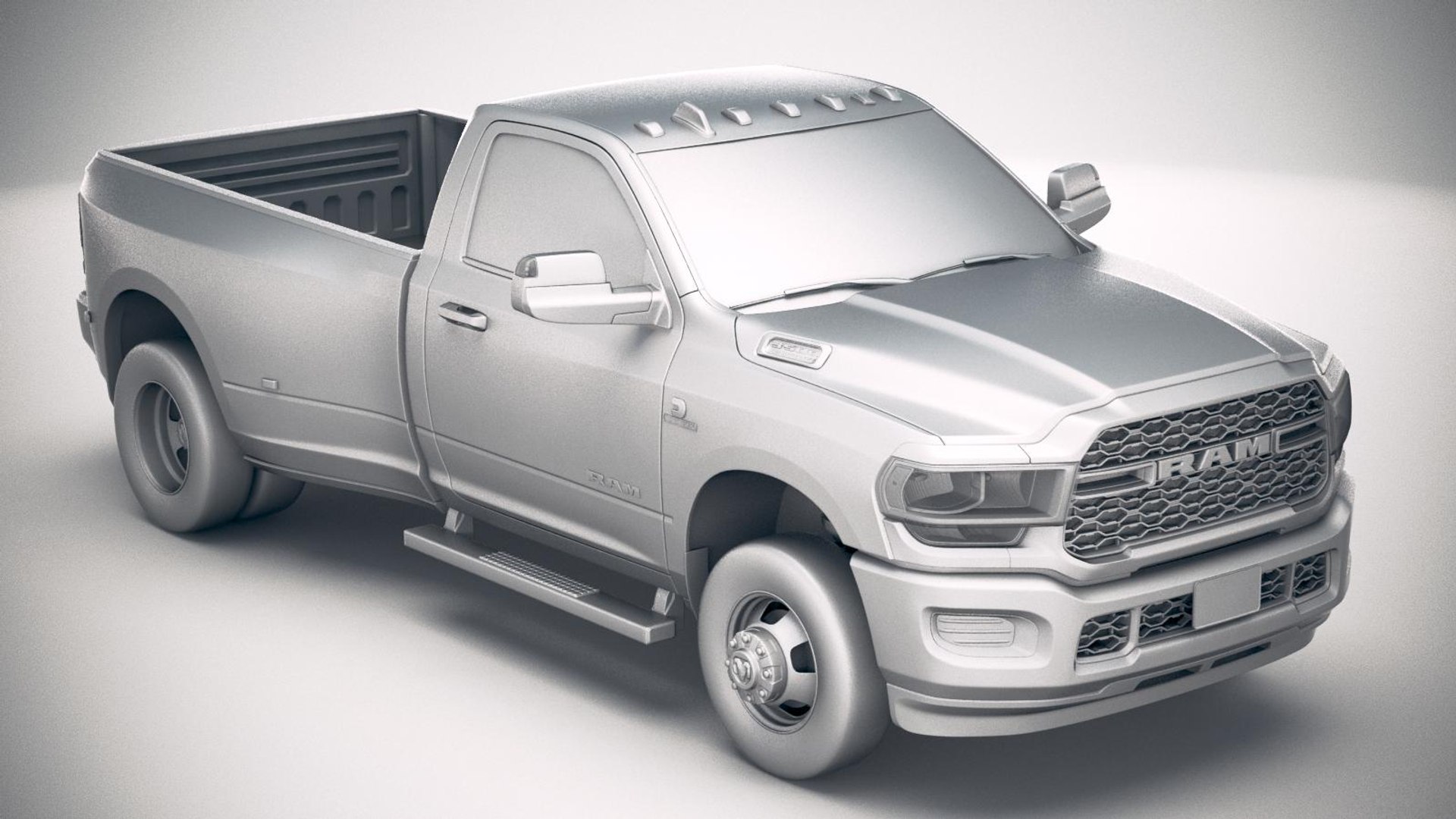 Ram 3500 hd 3D model - TurboSquid 1403216