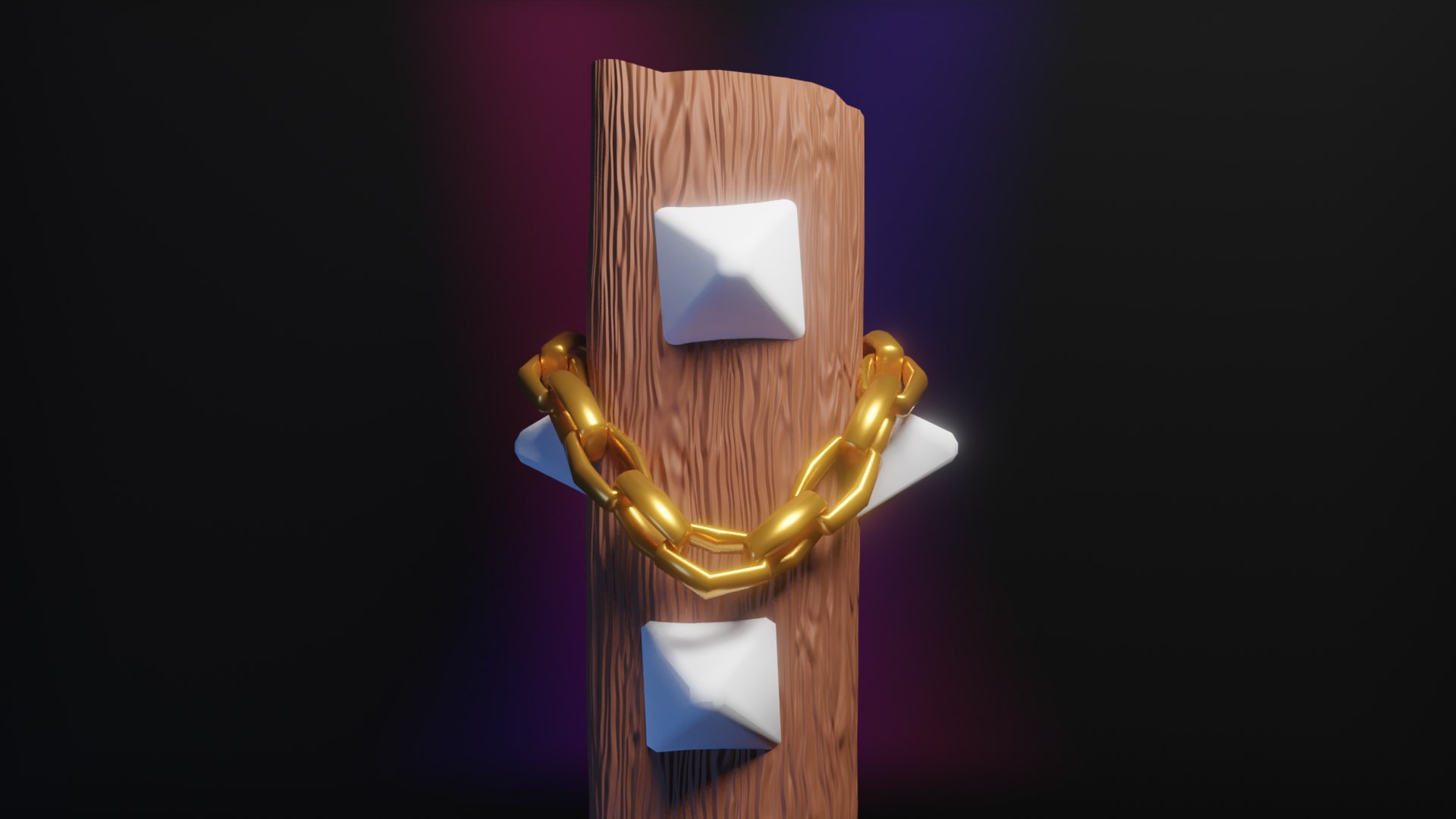 3D Log Clash Royale TurboSquid 1591152