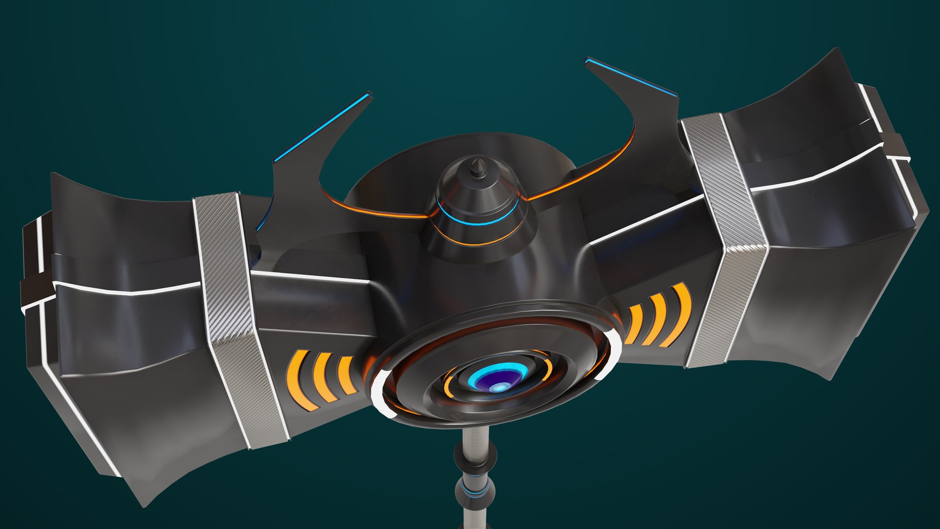 Sci Fi Battle Hammer06 All PBR Unity UE Textures Included Model ...