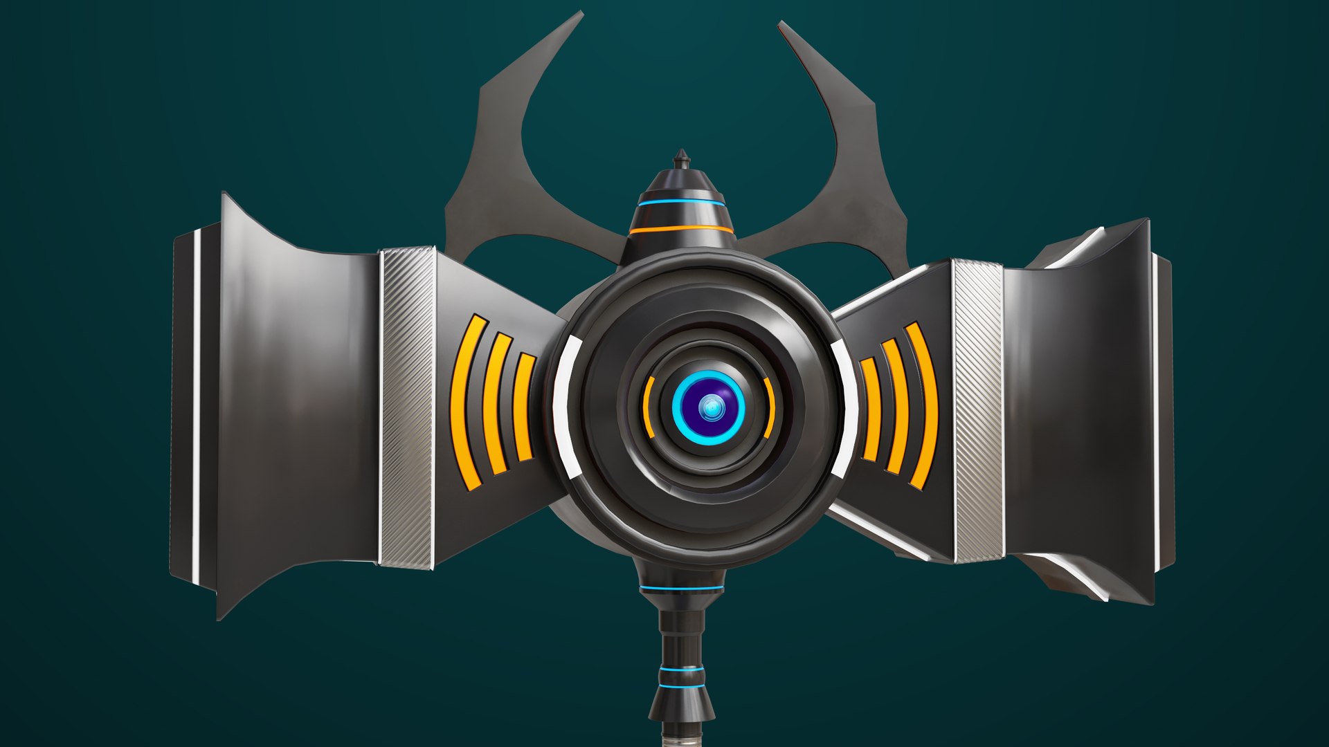 Sci Fi Battle Hammer06 All PBR Unity UE Textures Included Model ...