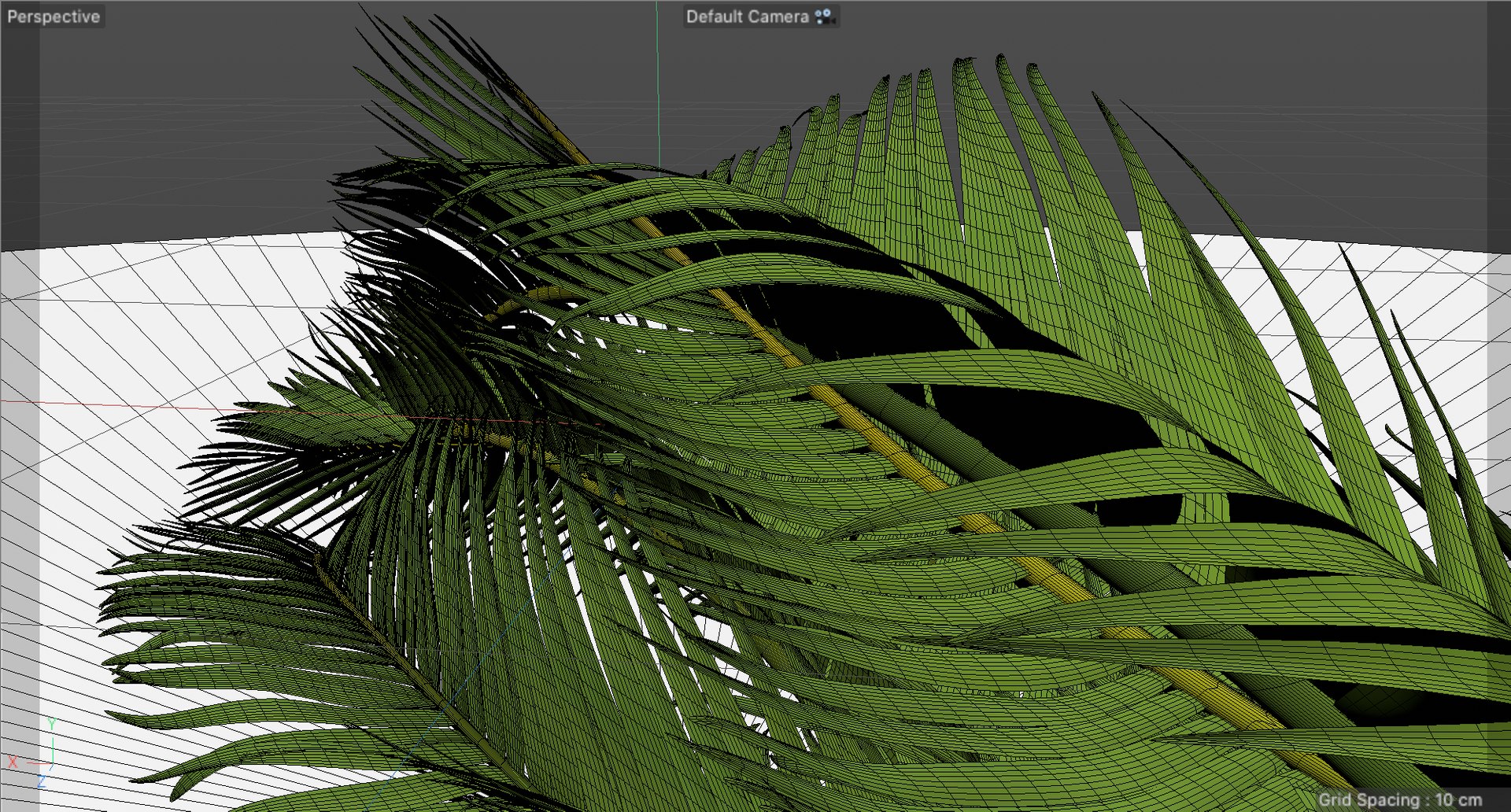 Palm Leaves 3D Model - TurboSquid 1508600