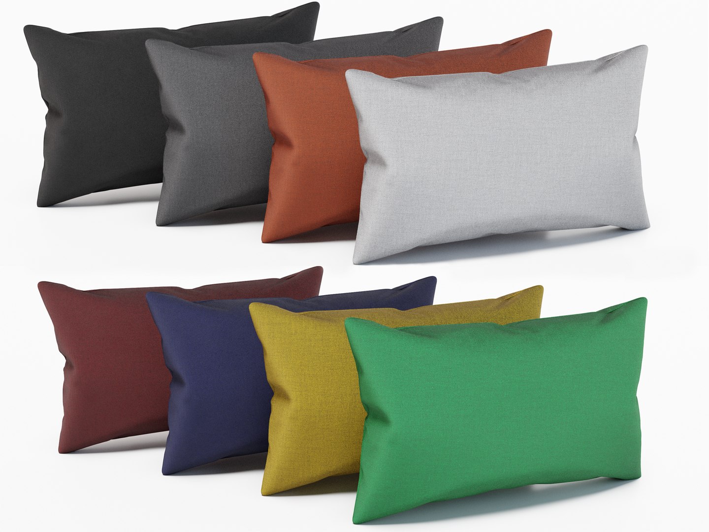 Decorative Pillows 3D Model - TurboSquid 2131669