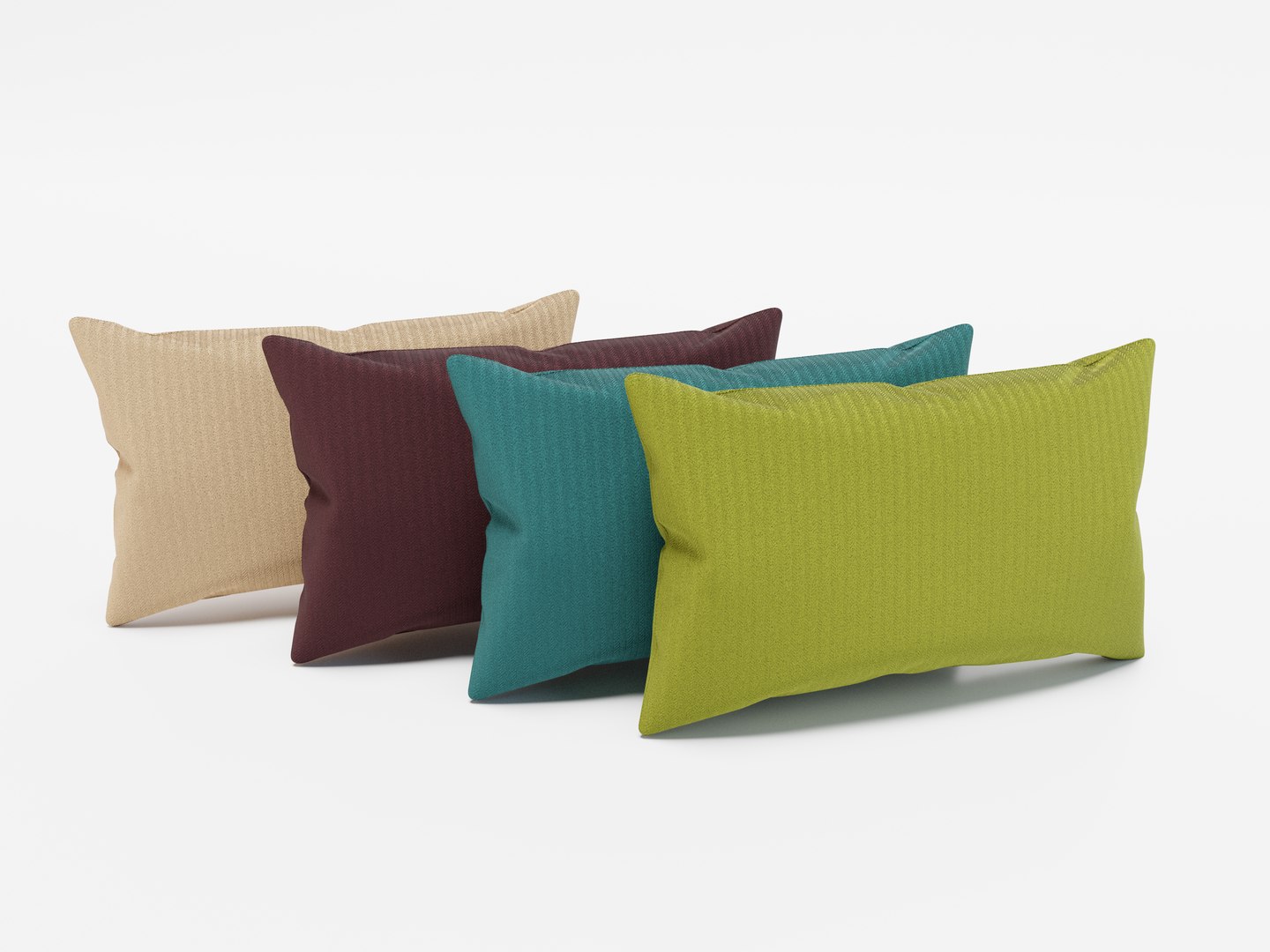 Decorative Pillows 3D Model - TurboSquid 2131669