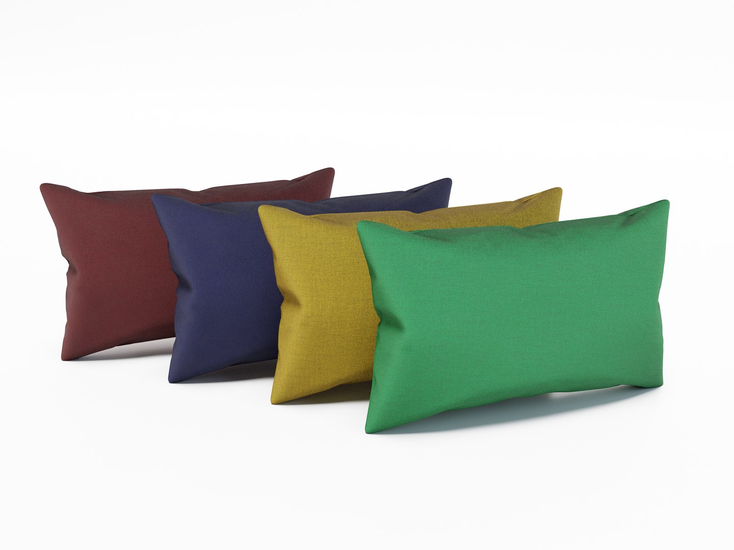 Decorative Pillows 3D Model - TurboSquid 2131669