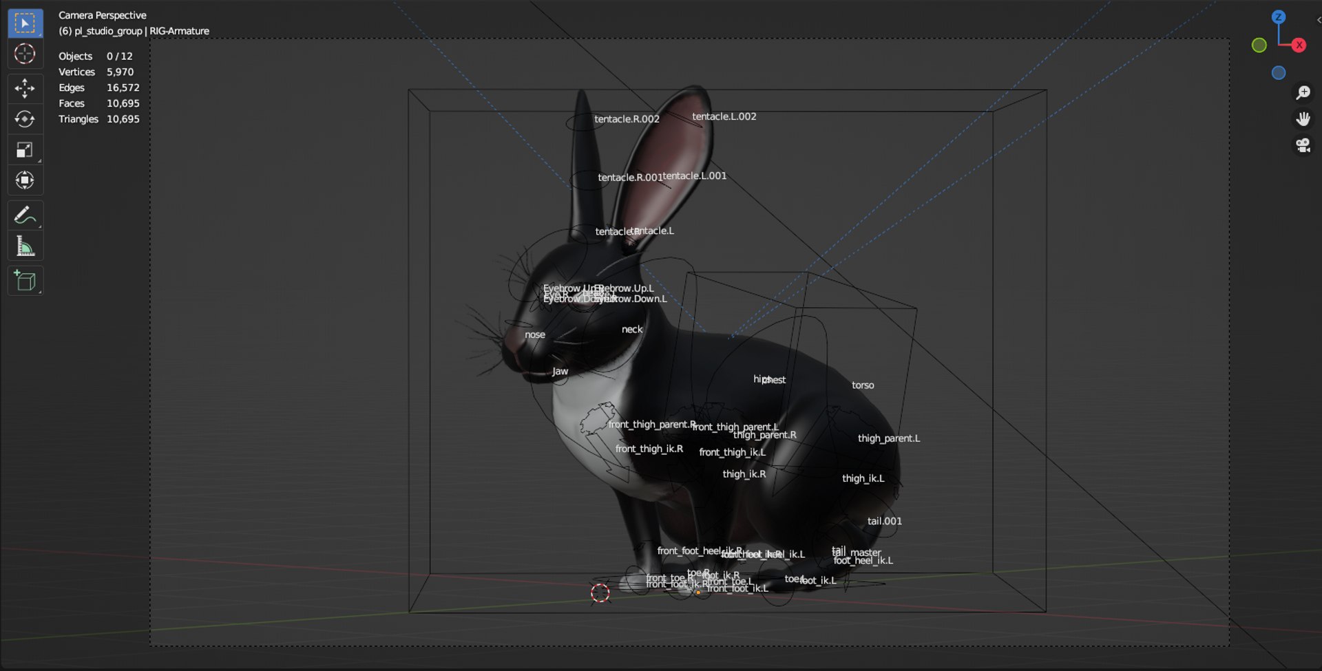 3D Realistic Rabbit model - TurboSquid 2106382