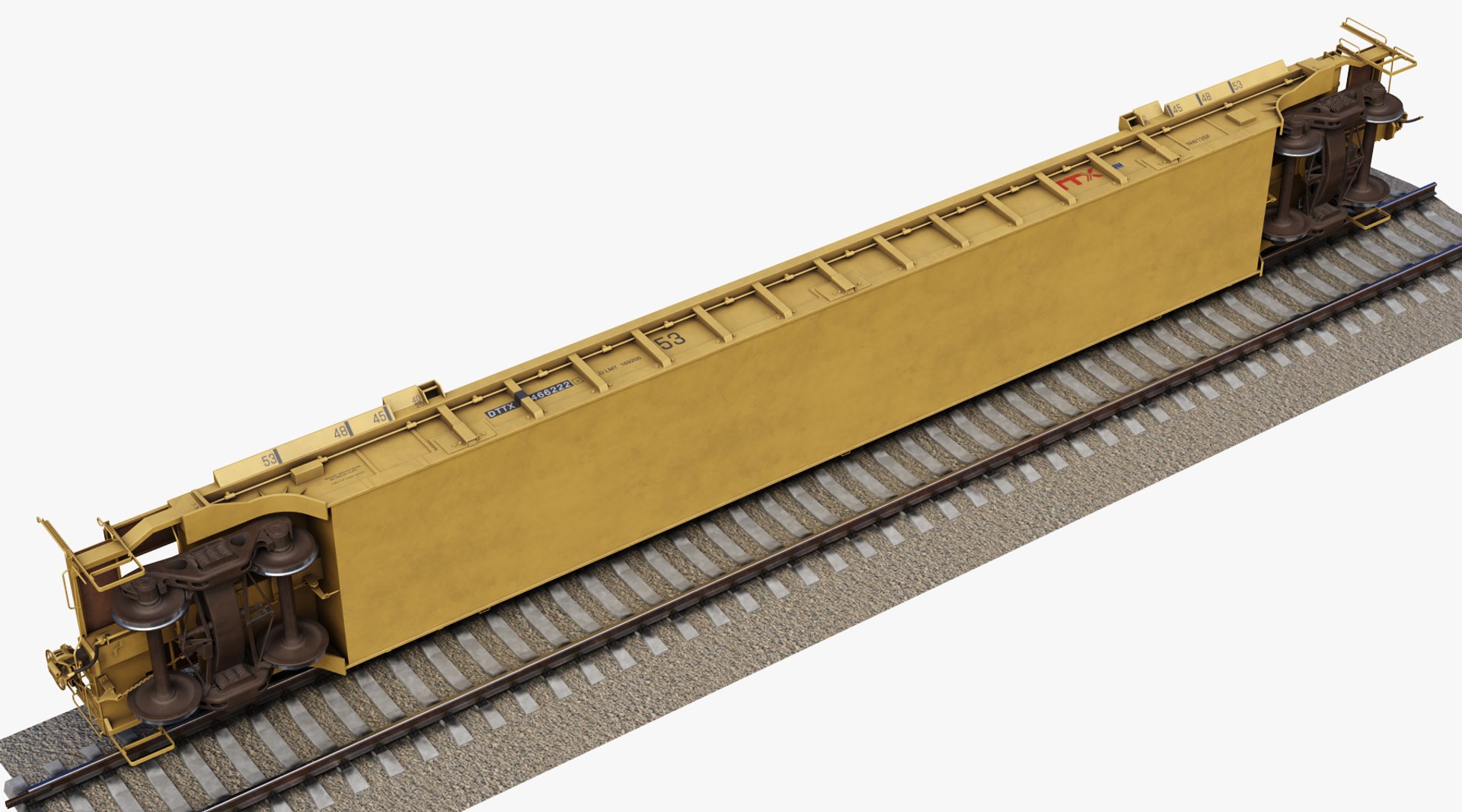 3D double stack car s615 model - TurboSquid 1441300