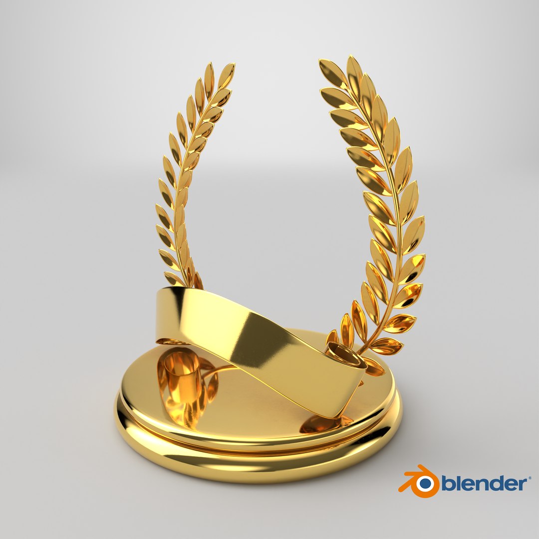 Award Trophy 01 3D Model - TurboSquid 1834878