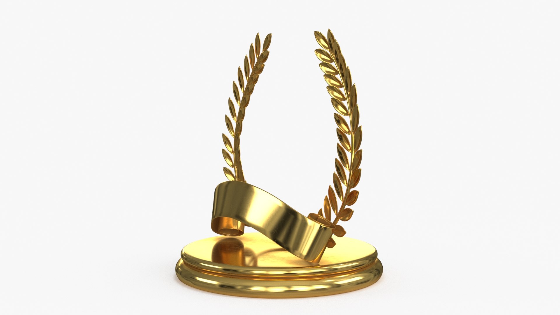 Award Trophy 01 3D Model - TurboSquid 1834878