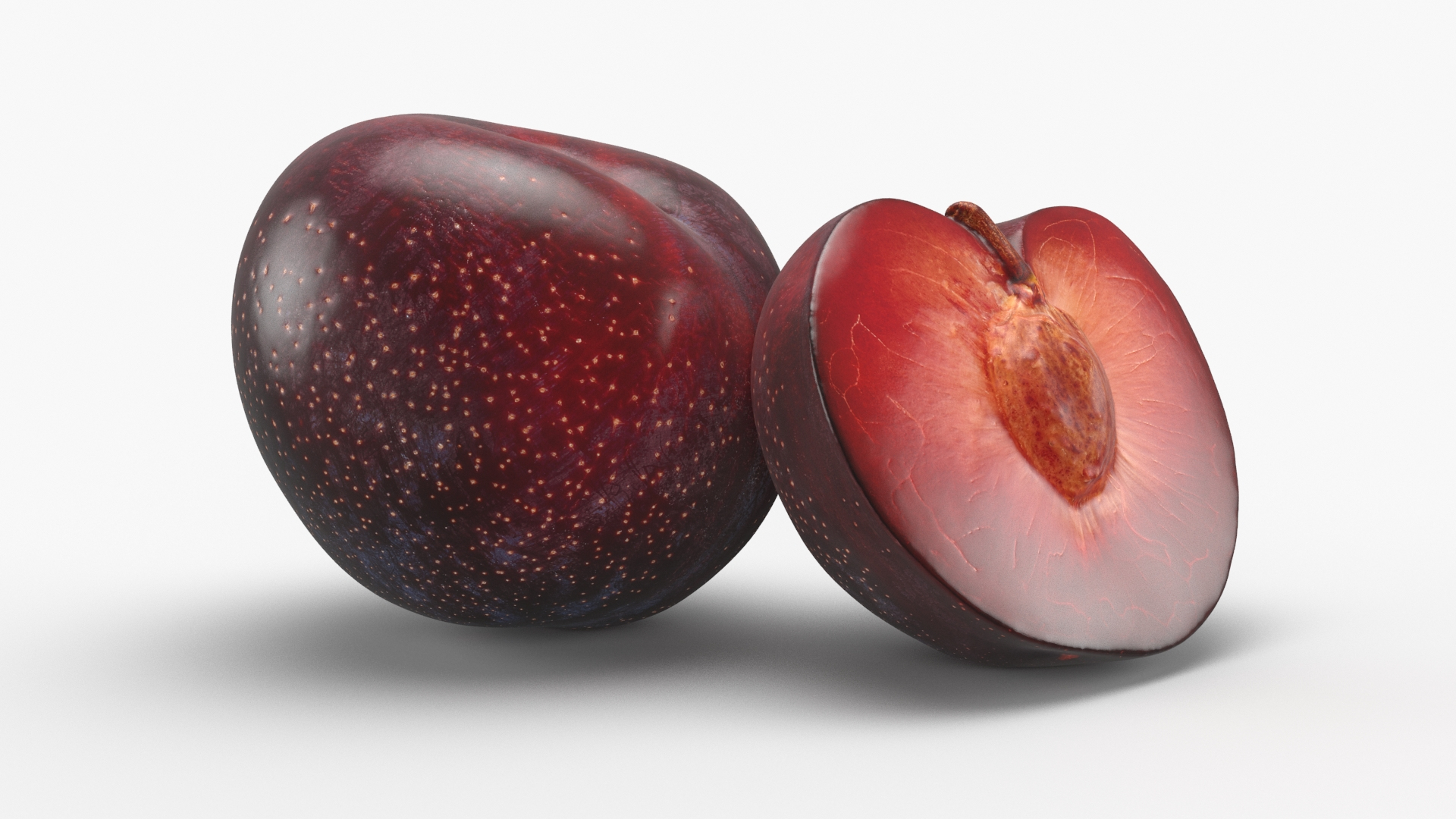 Plum 02 3D Model - TurboSquid 2057566