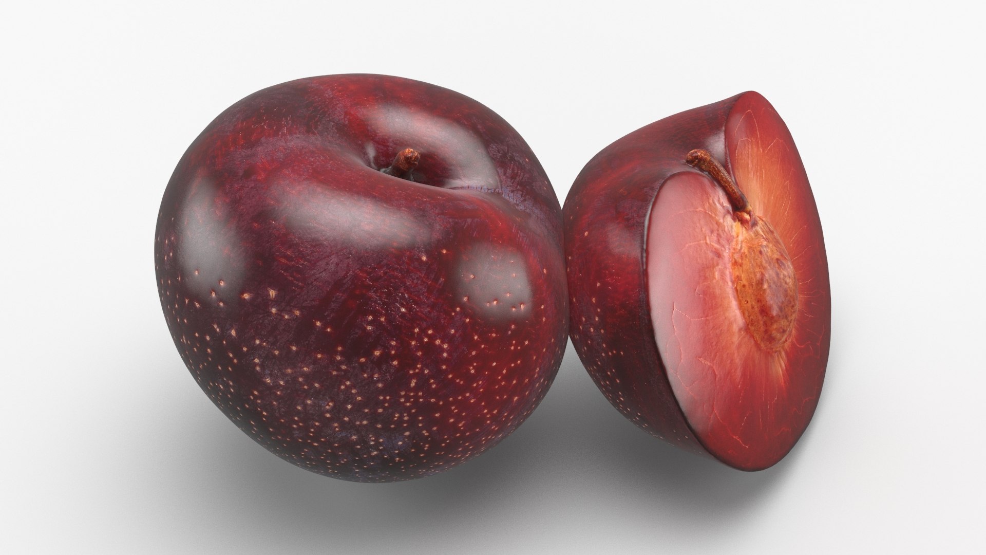 Plum 02 3D Model - TurboSquid 2057566