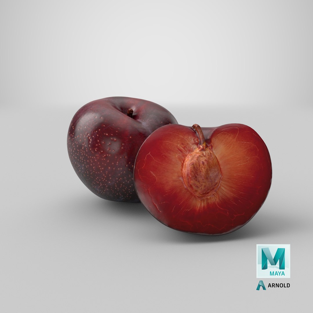Plum 02 3D model - TurboSquid 2057566