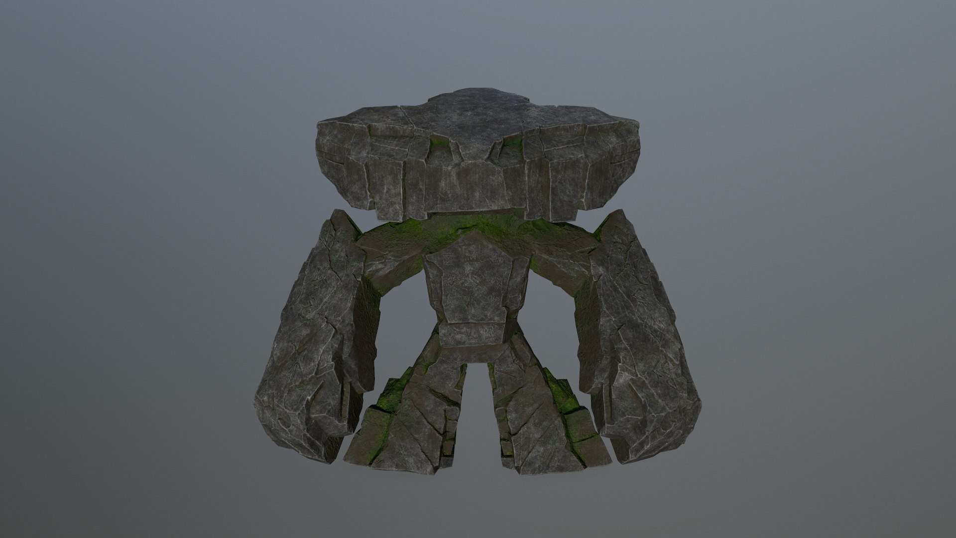 3D Rock Monster 01 Model - TurboSquid 1838279