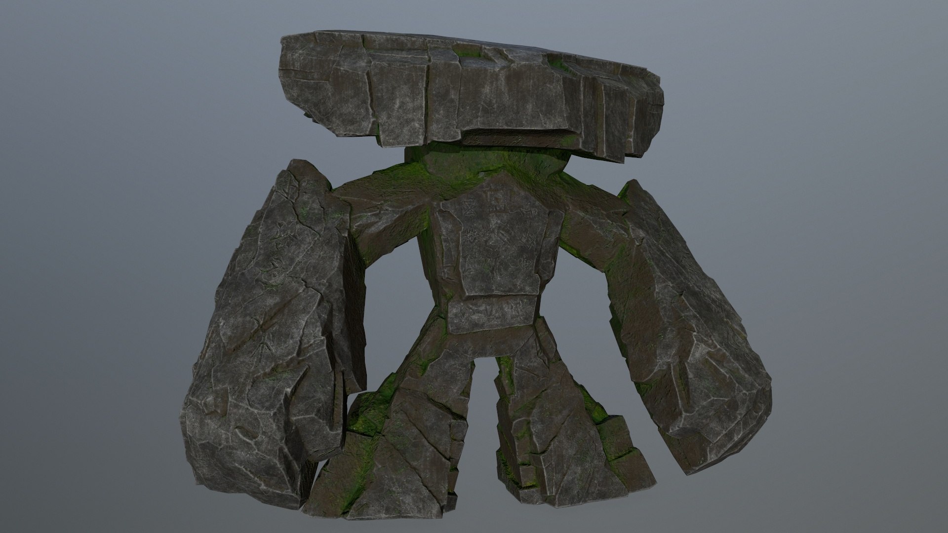 3D Rock Monster 01 Model - TurboSquid 1838279
