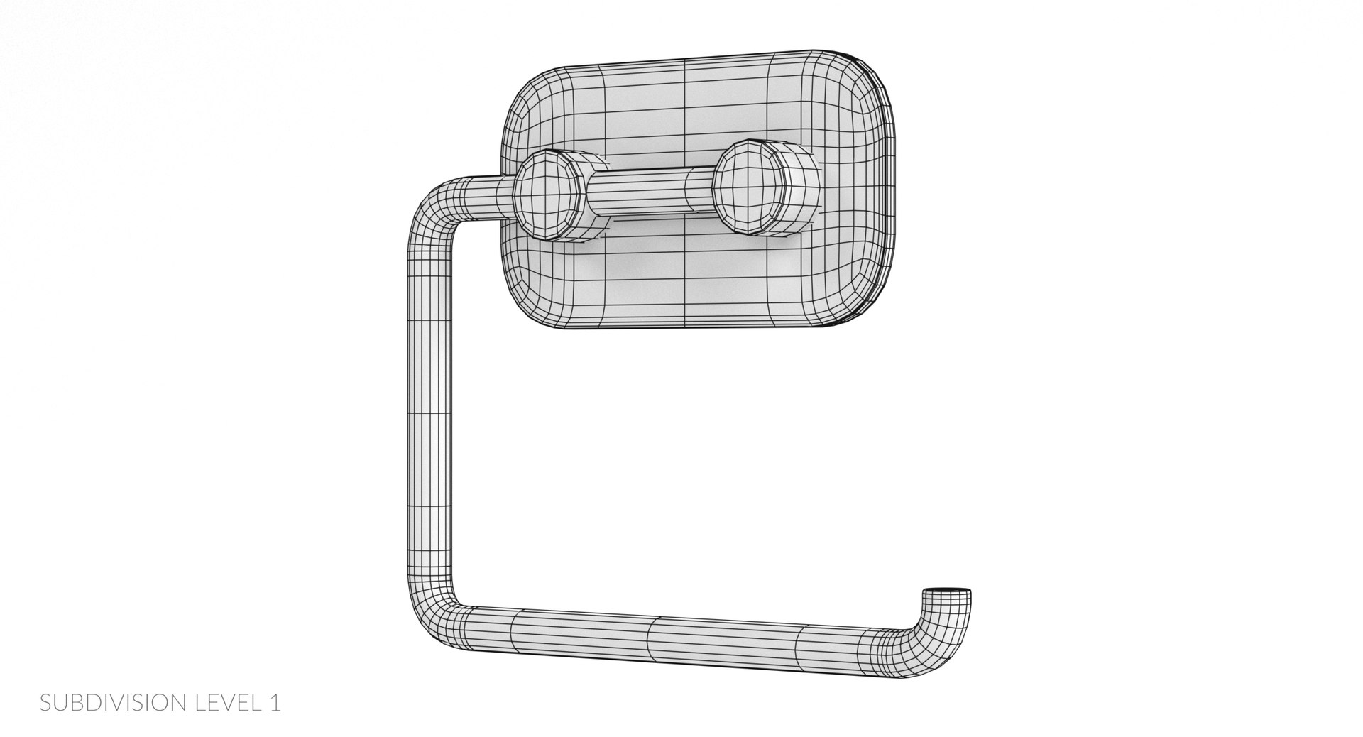 3D Toilet Paper Holder 1 - TurboSquid 1403206