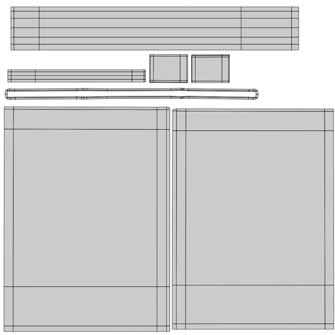 Low Poly Grimoire Book Root Pattern 3D - TurboSquid 2198172