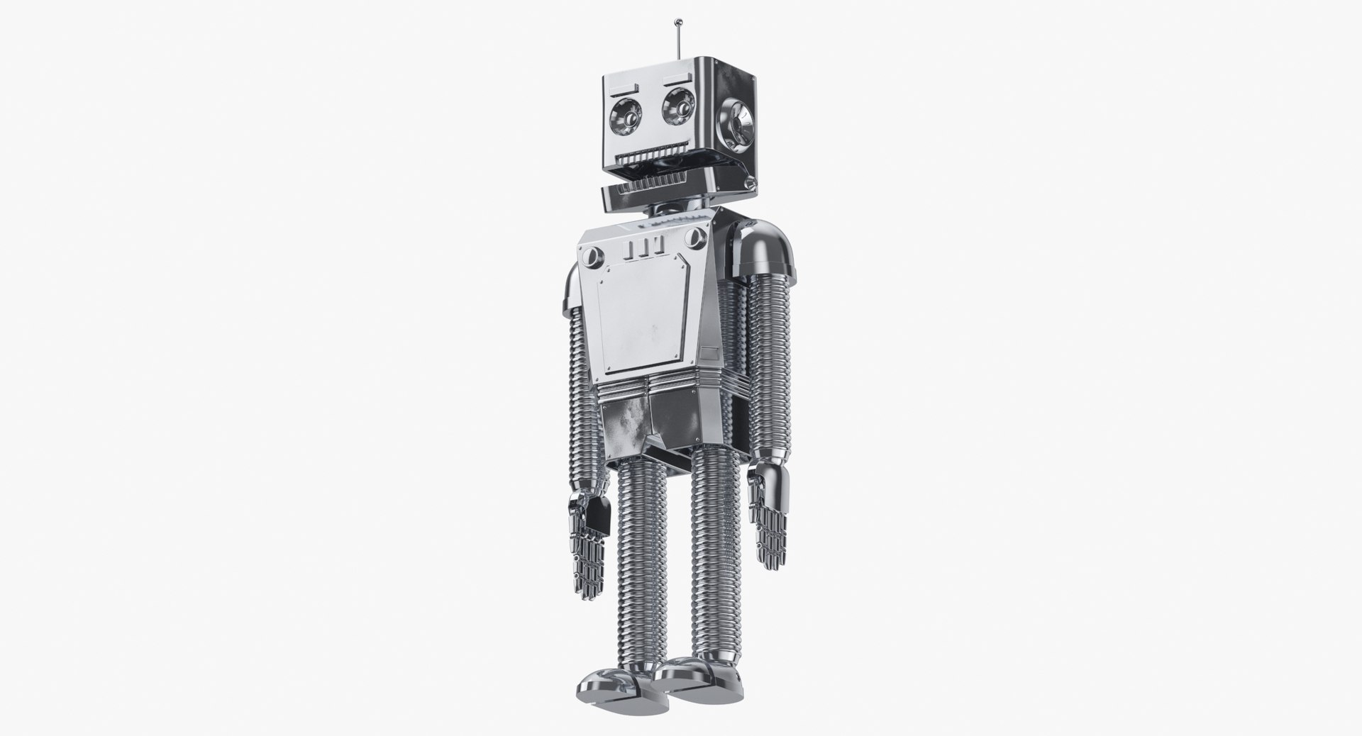 Robot 01 - Clean 3D Model - TurboSquid 1522270