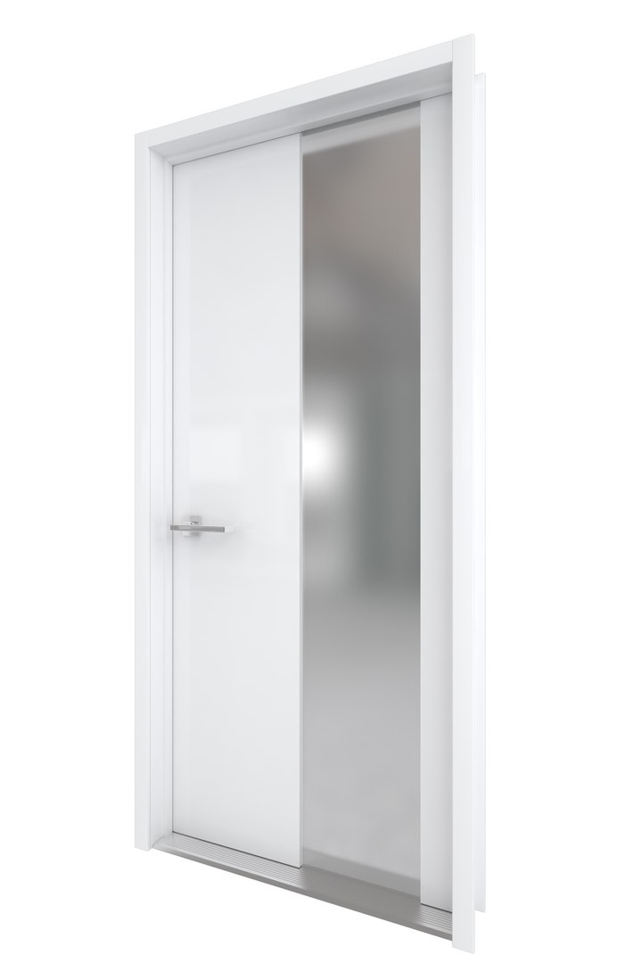 Aluminum Door 3D Model - TurboSquid 1224178
