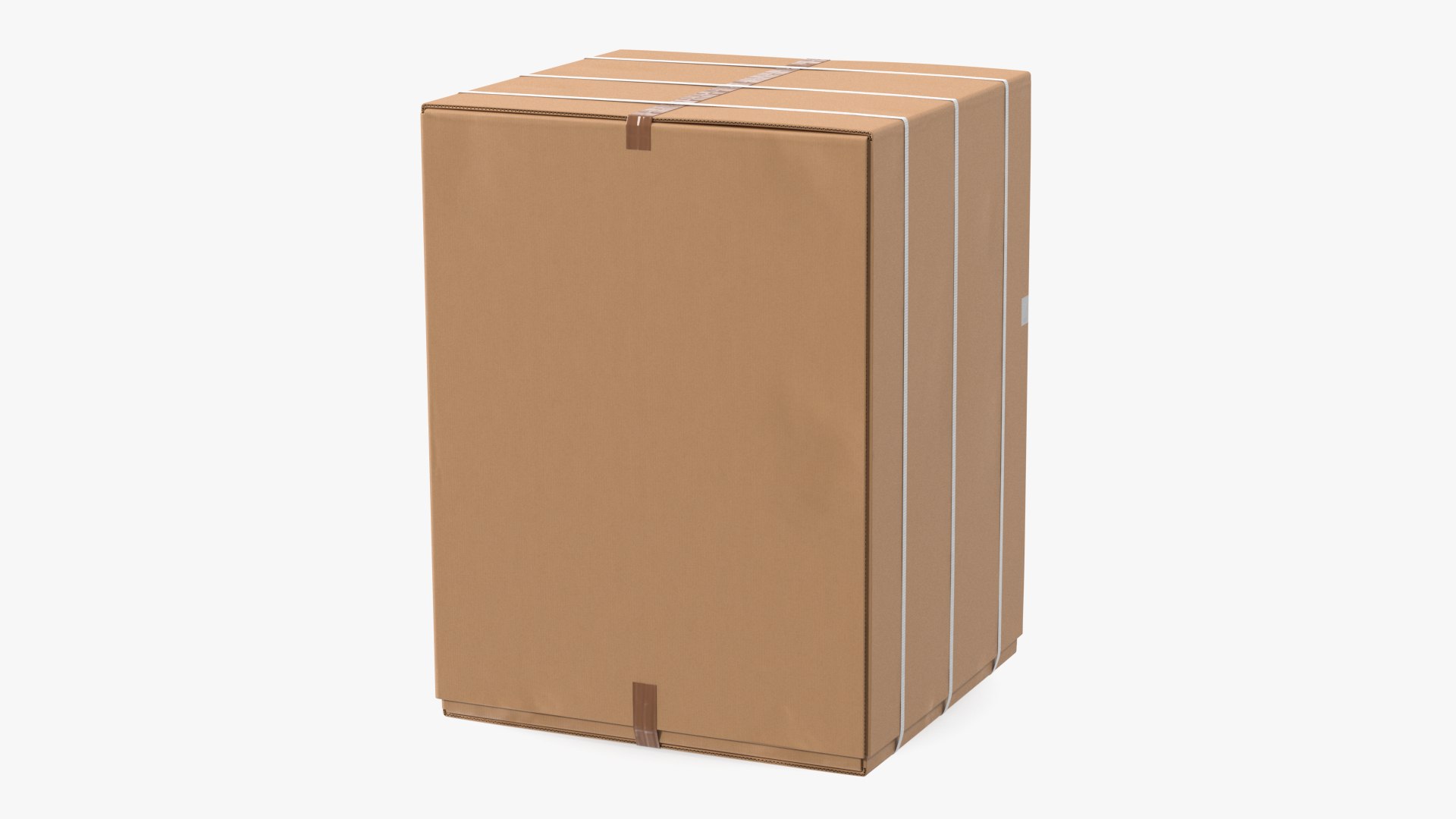 Large Shipping Cardboard Box model - TurboSquid 2115406