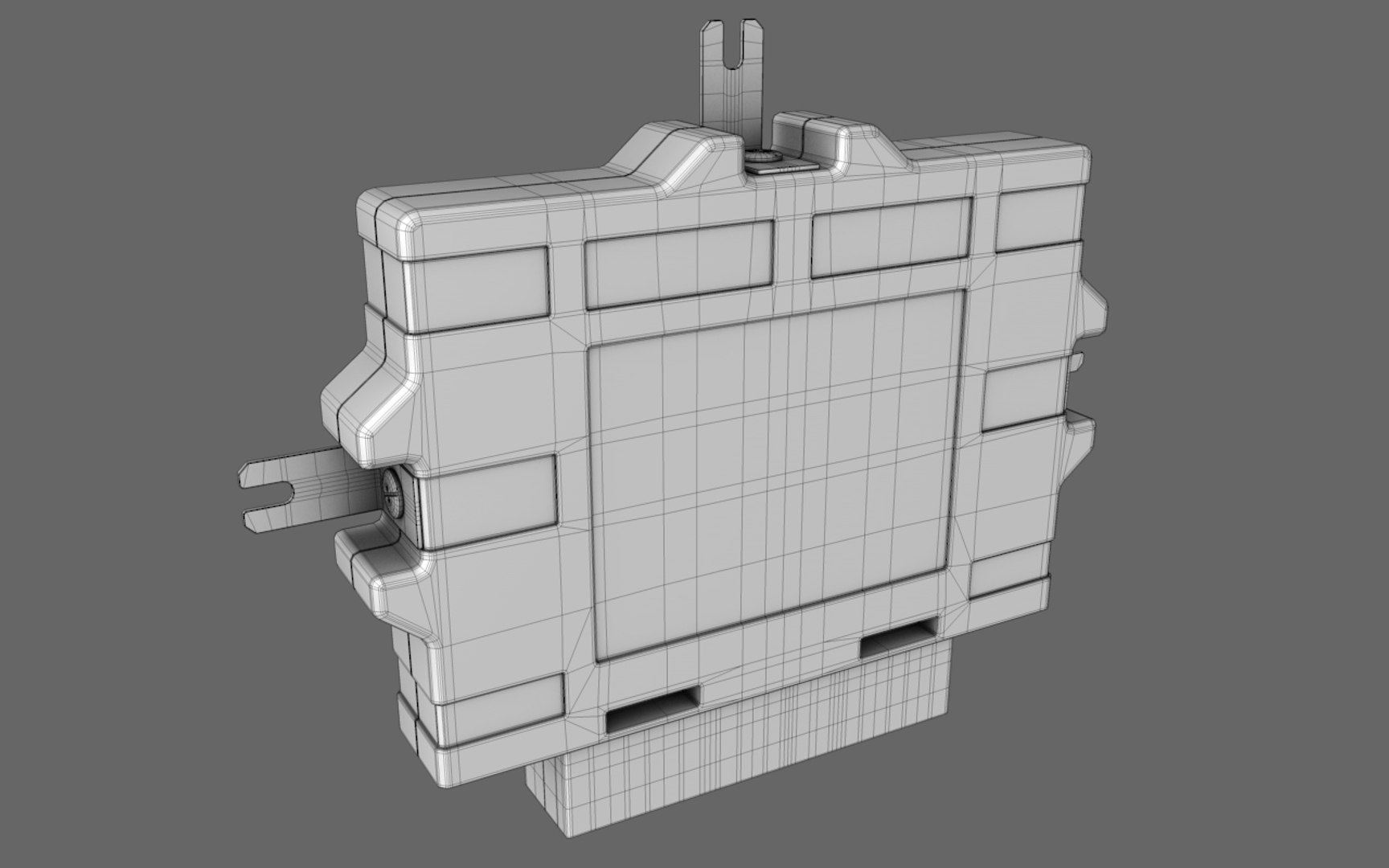 engine control unit 3d model