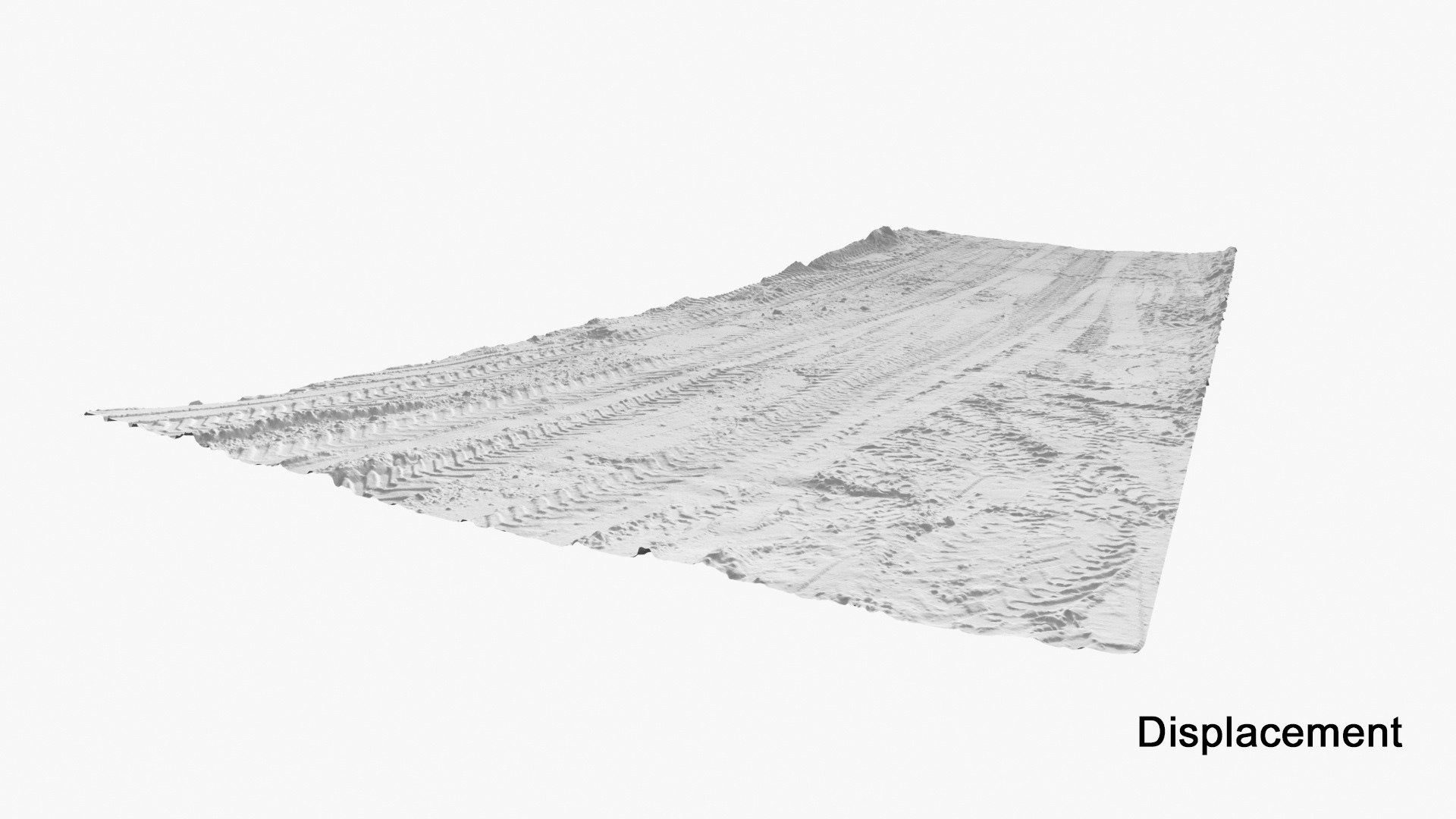 3D Muddy Road Model - TurboSquid 1462661