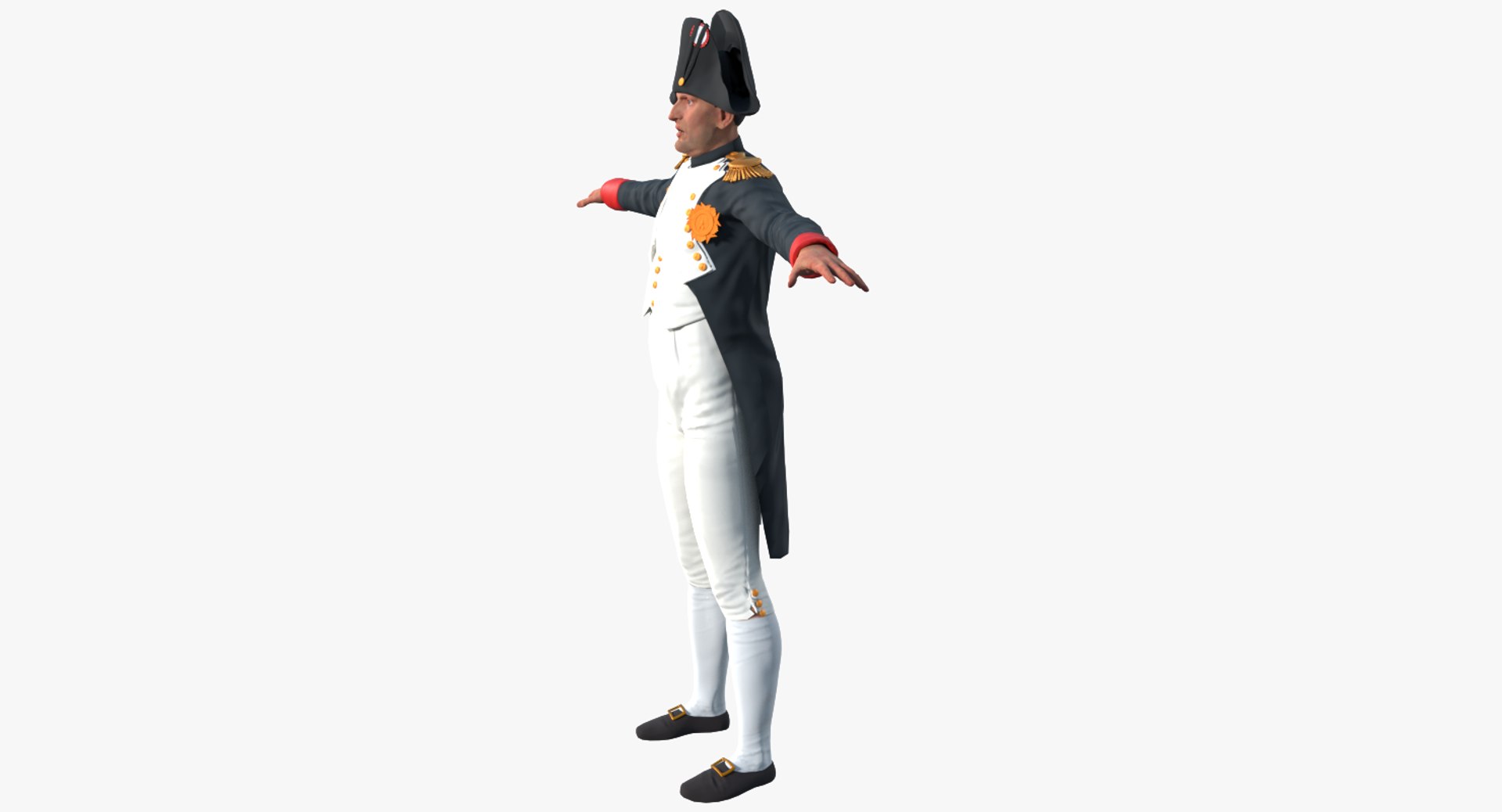 3D Napoleon Bonaparte Model - TurboSquid 1189435