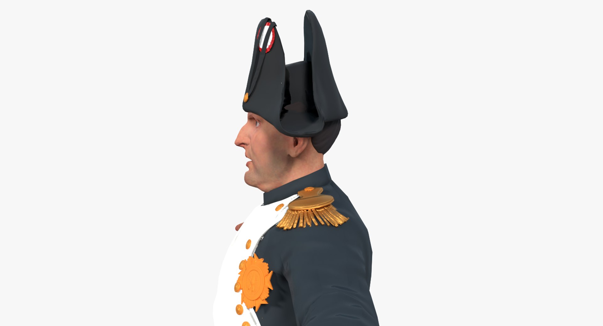 3D Napoleon Bonaparte Model - TurboSquid 1189435