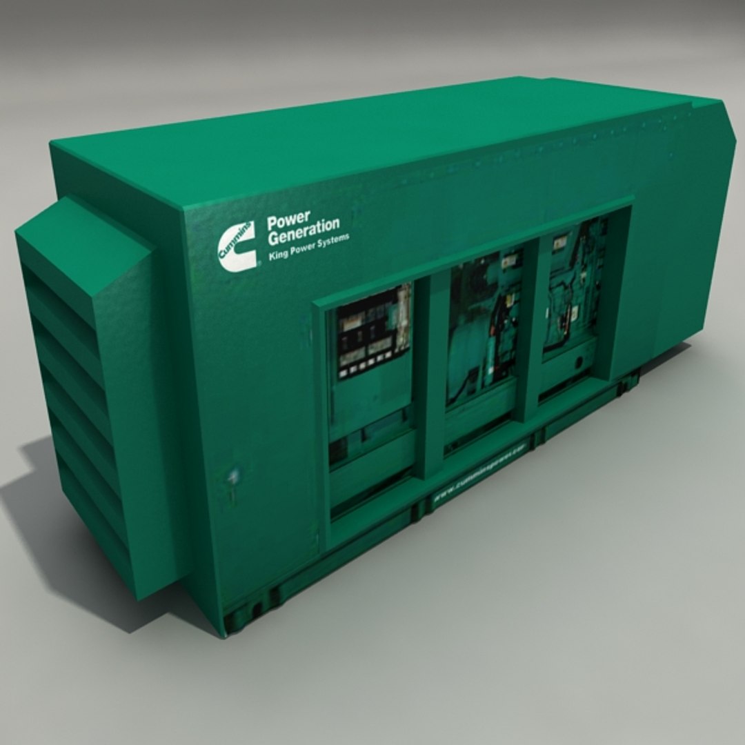 Generator Engineering 3d Model