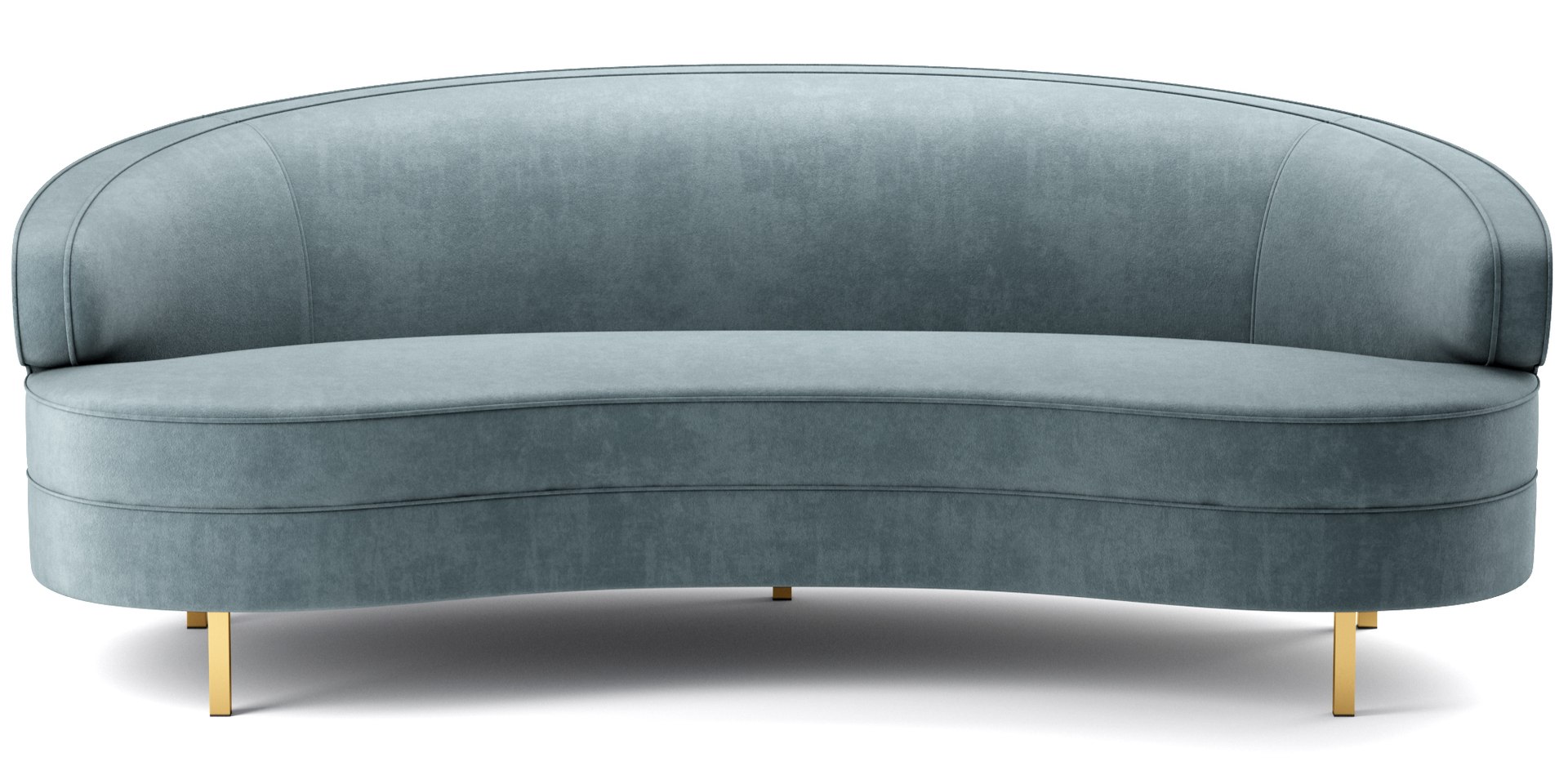 3D Baila Sofa Velvet - TurboSquid 1674127