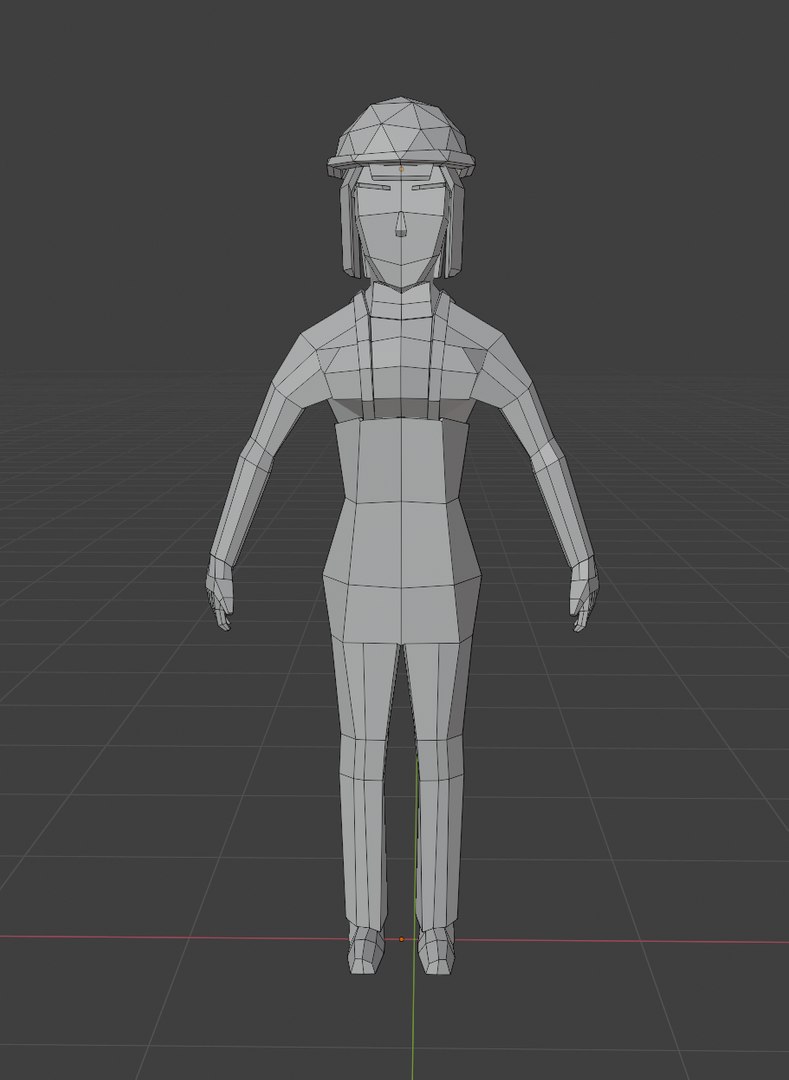 Construction Woman Rigged Unity 3D - TurboSquid 1566573