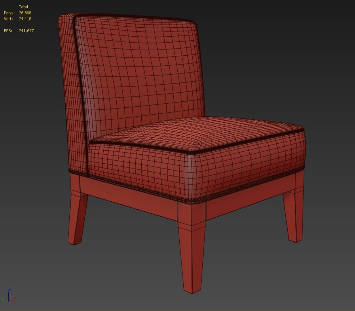Free Max Model Classic Armchair