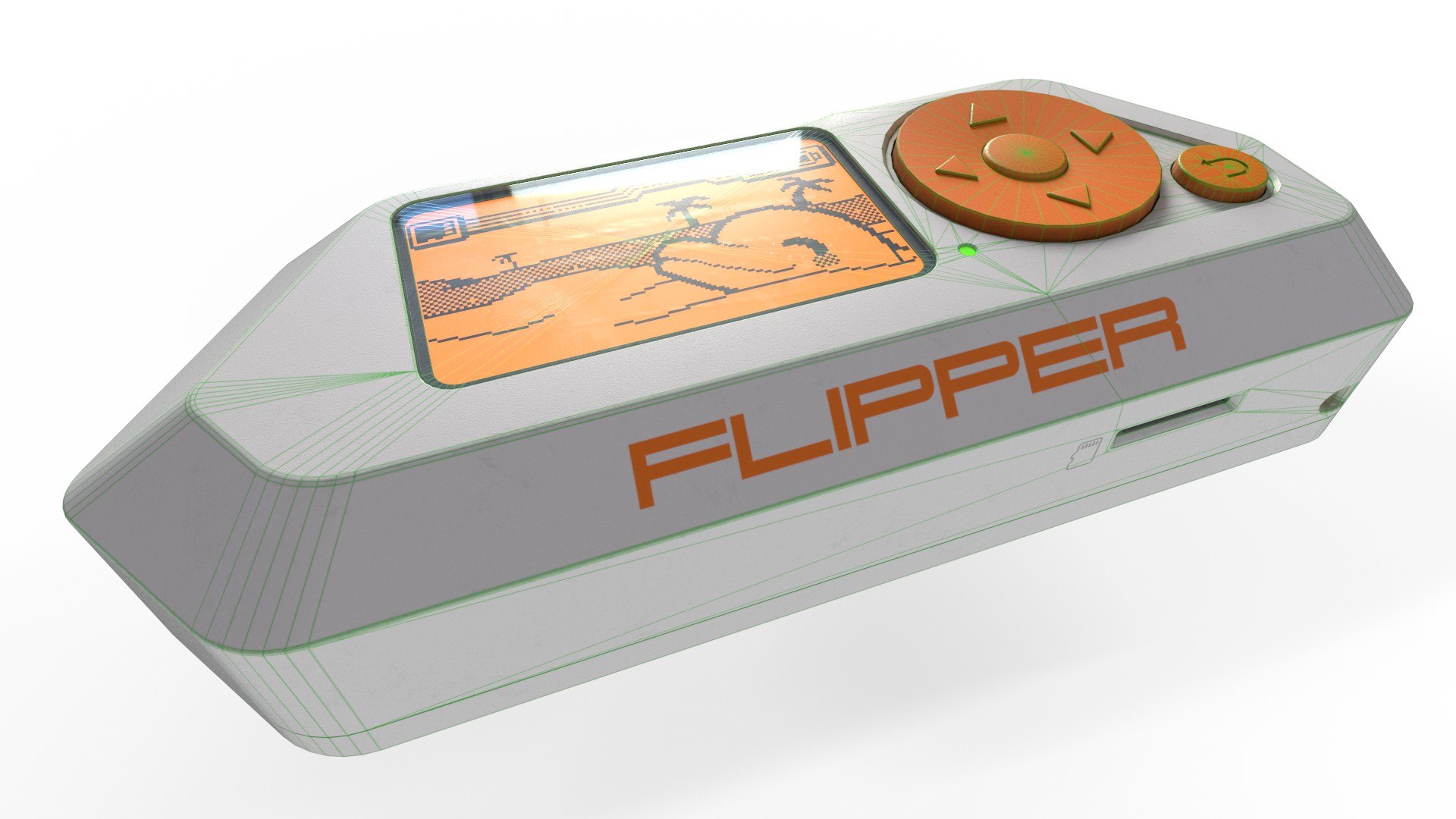 Flipper Zero 3D Model - TurboSquid 2243804