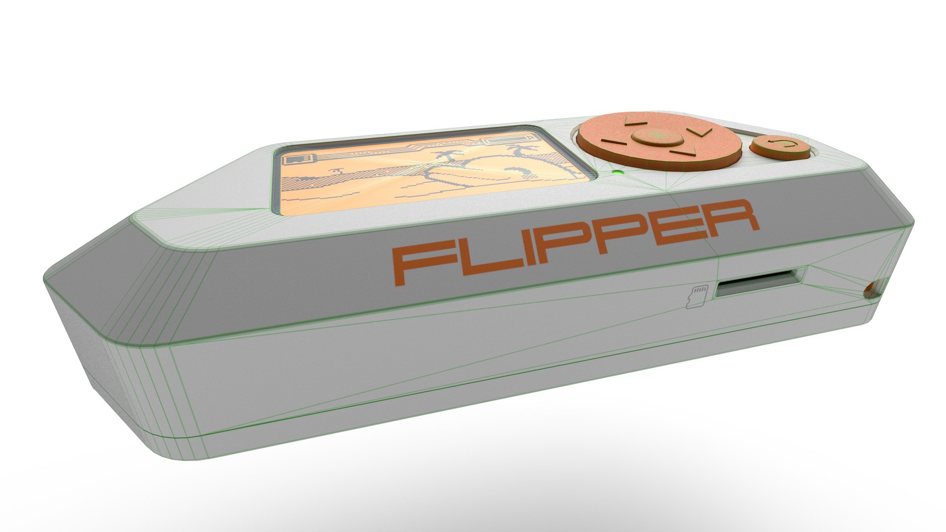 Flipper Zero 3D Model - TurboSquid 2243804