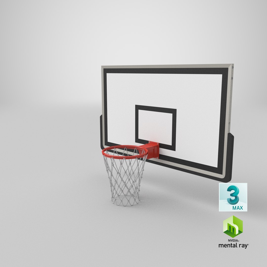 3D Basketball Hoop 02 - TurboSquid 1977034