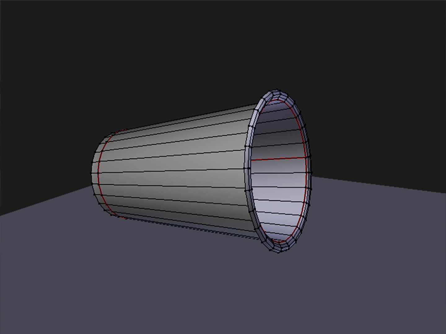plastic glass 3d model