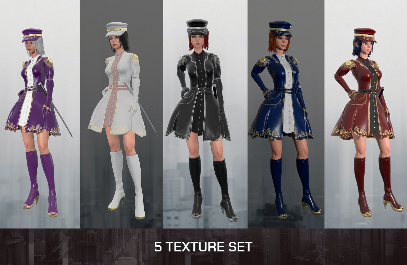 Commandor 3D Model - TurboSquid 1691542