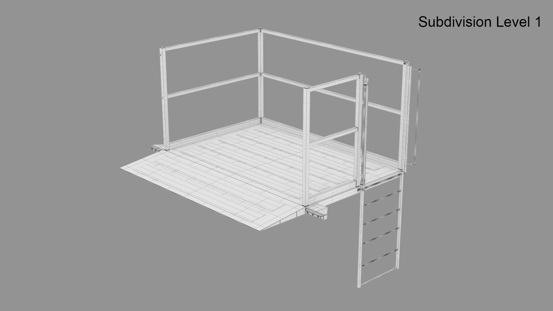 Lorry Loading Platform Model - TurboSquid 1739533