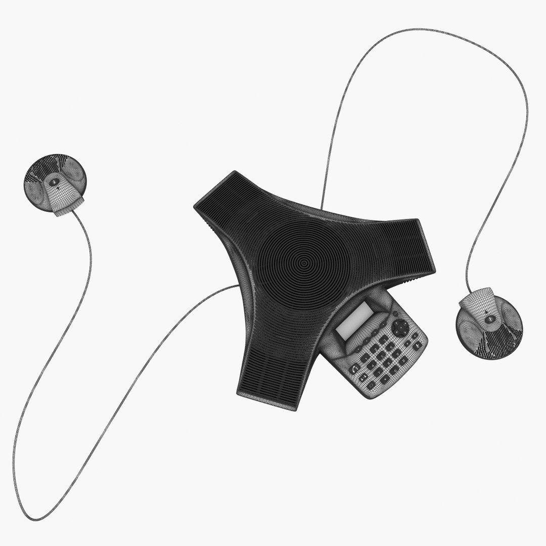 3d Obj Teleconference Soundstation