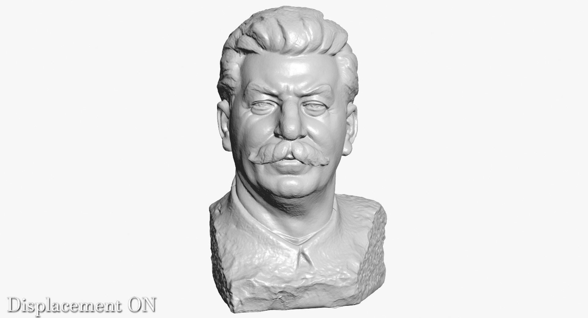 3d joseph stalin bust