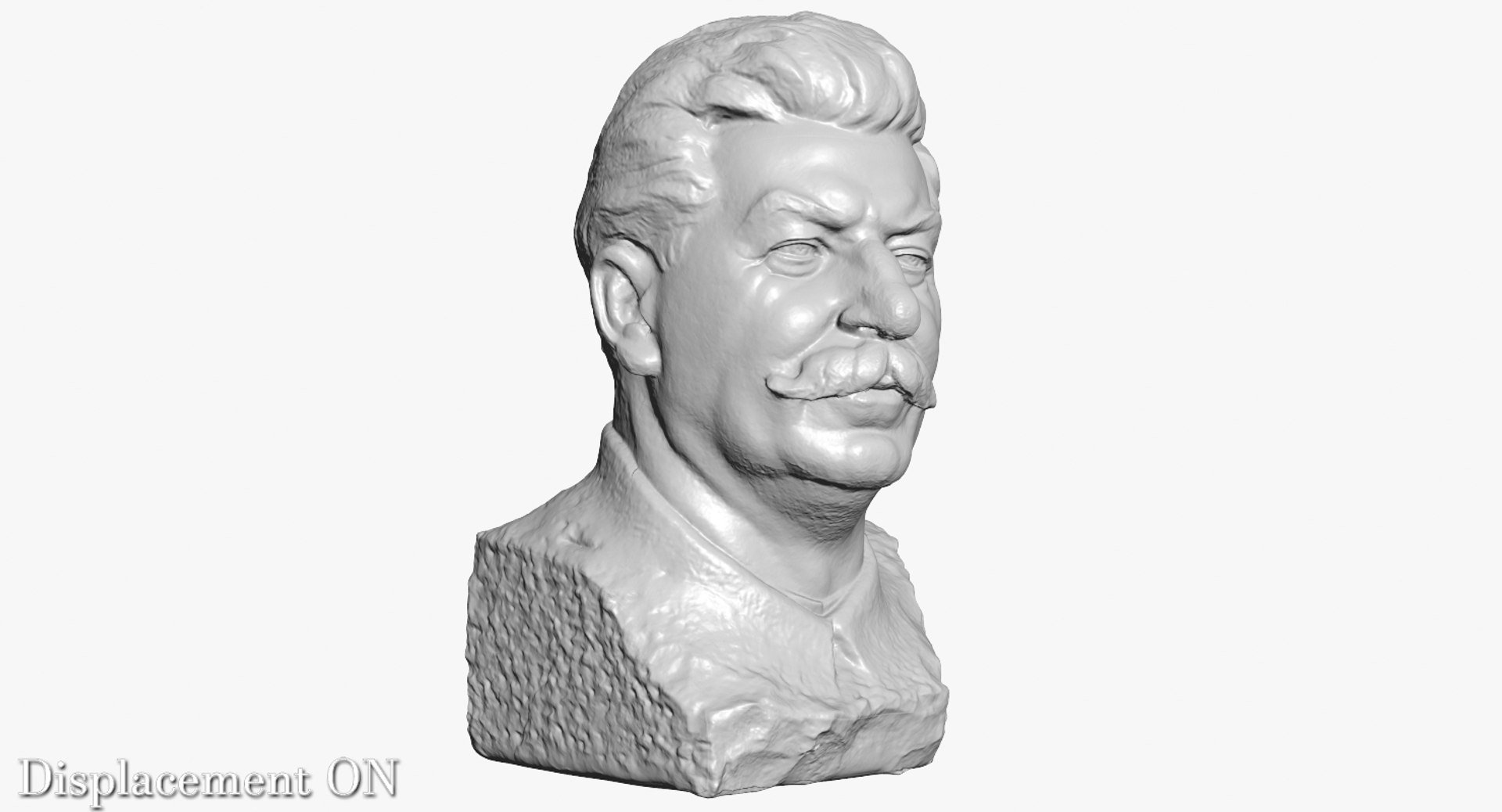 3d joseph stalin bust