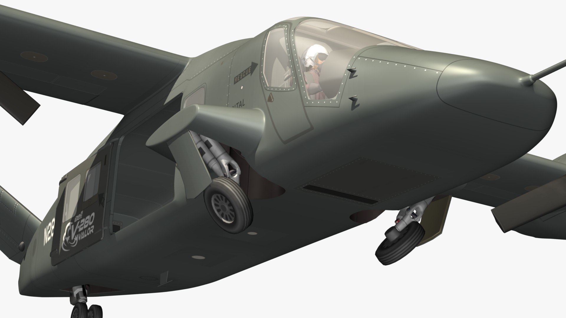 Bell V280 Valor R 3D Model - TurboSquid 2049848