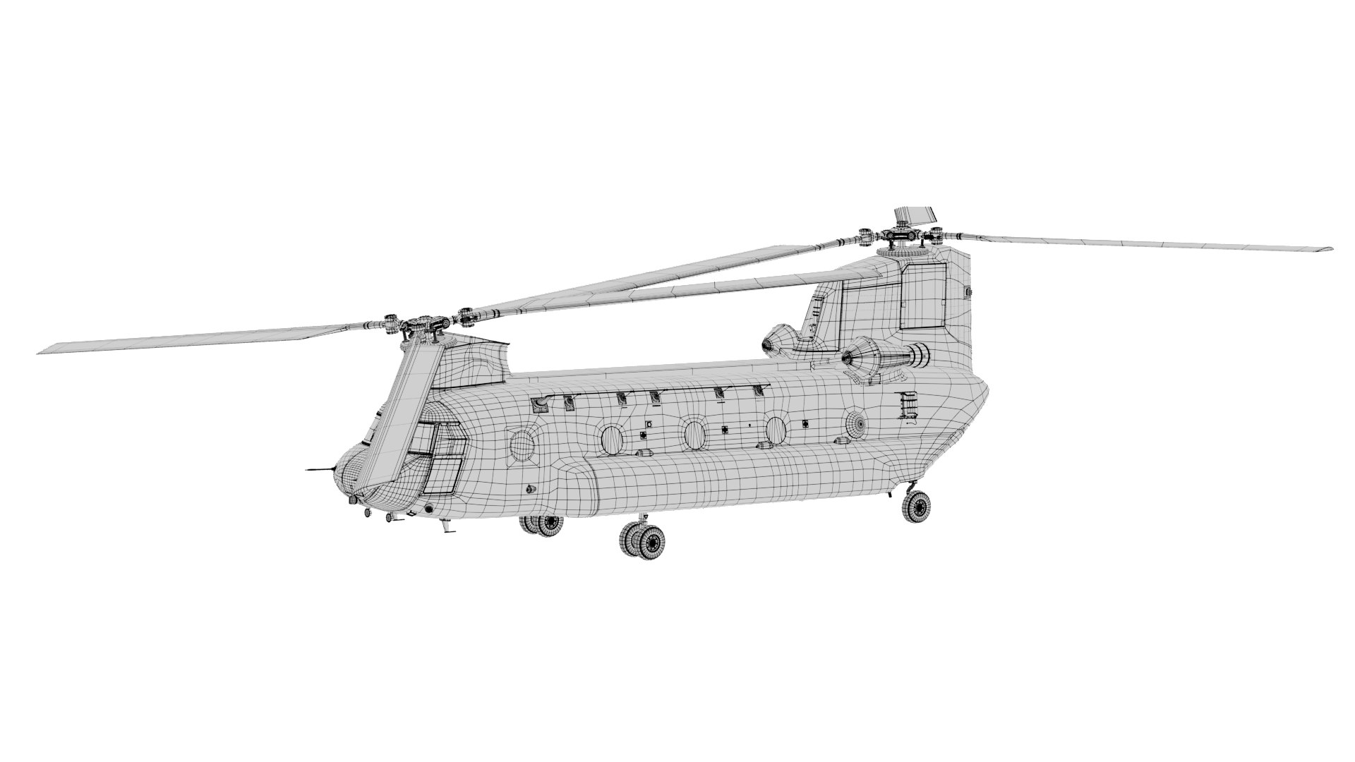 Military Helicopter 3D Model - TurboSquid 2219997