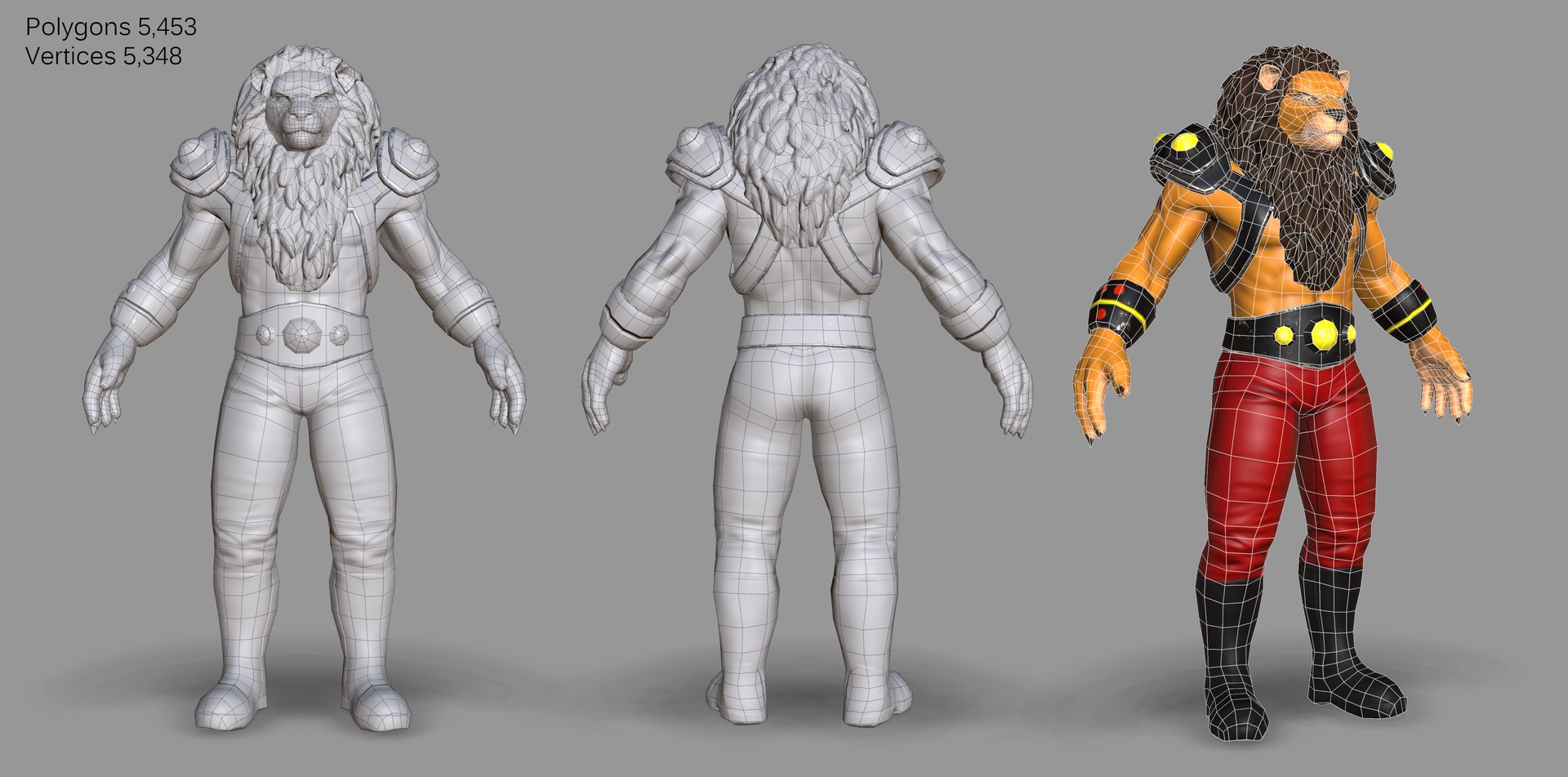 Lion 3D Model - TurboSquid 1274661