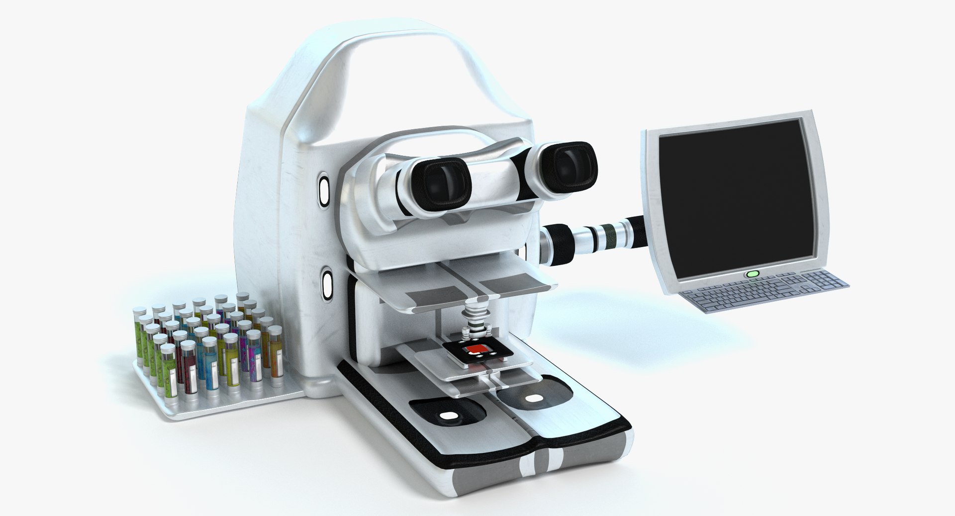 Sci-fi Microscope 3d 3ds