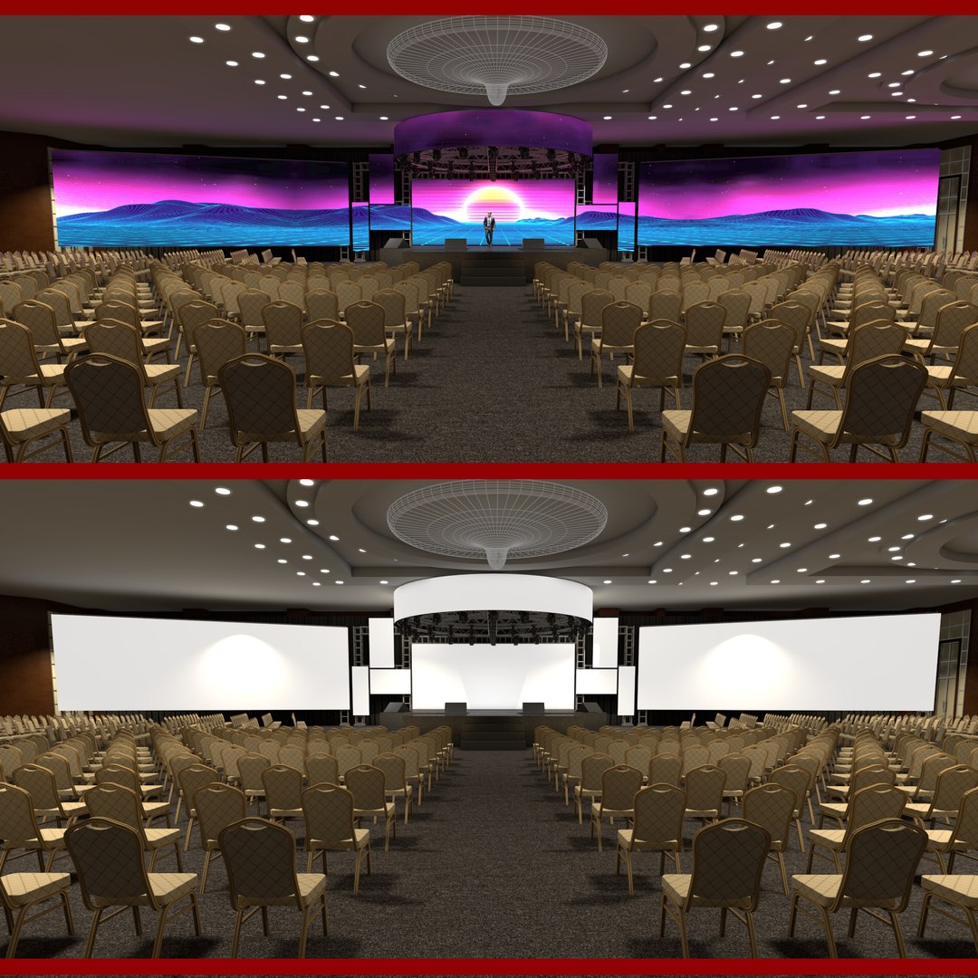 3D model Hotel Meeting Room 26 - TurboSquid 1985263